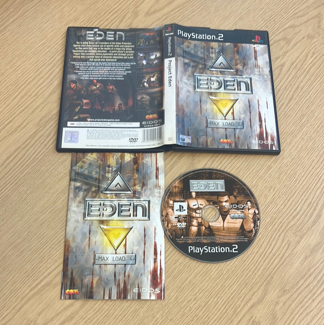Project-Eden Sony ps2 game – retro game store uk - 8BitBeyond.com