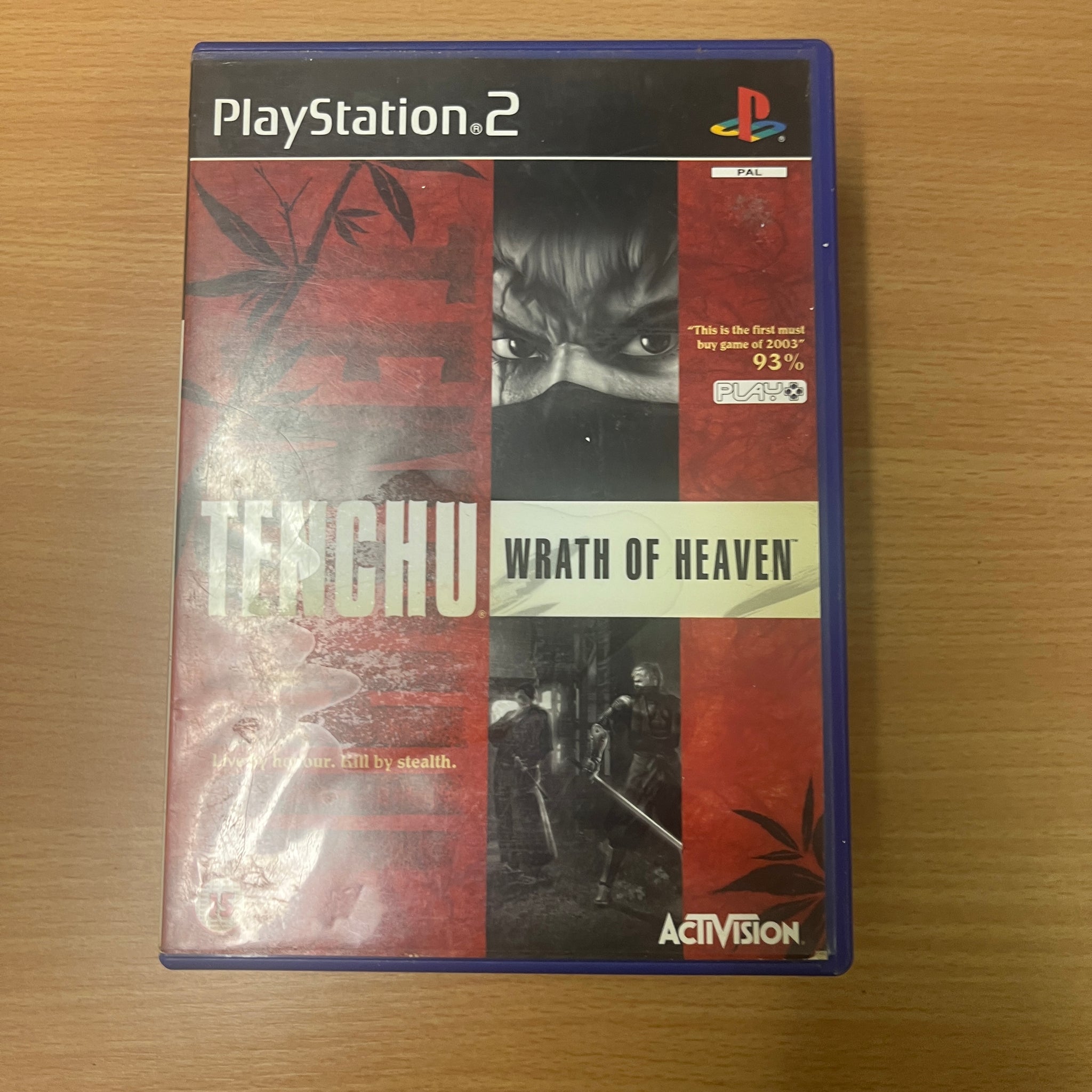 Tenchu-3-Wrath-of-Heaven Sony ps2 game – retro game store uk ...