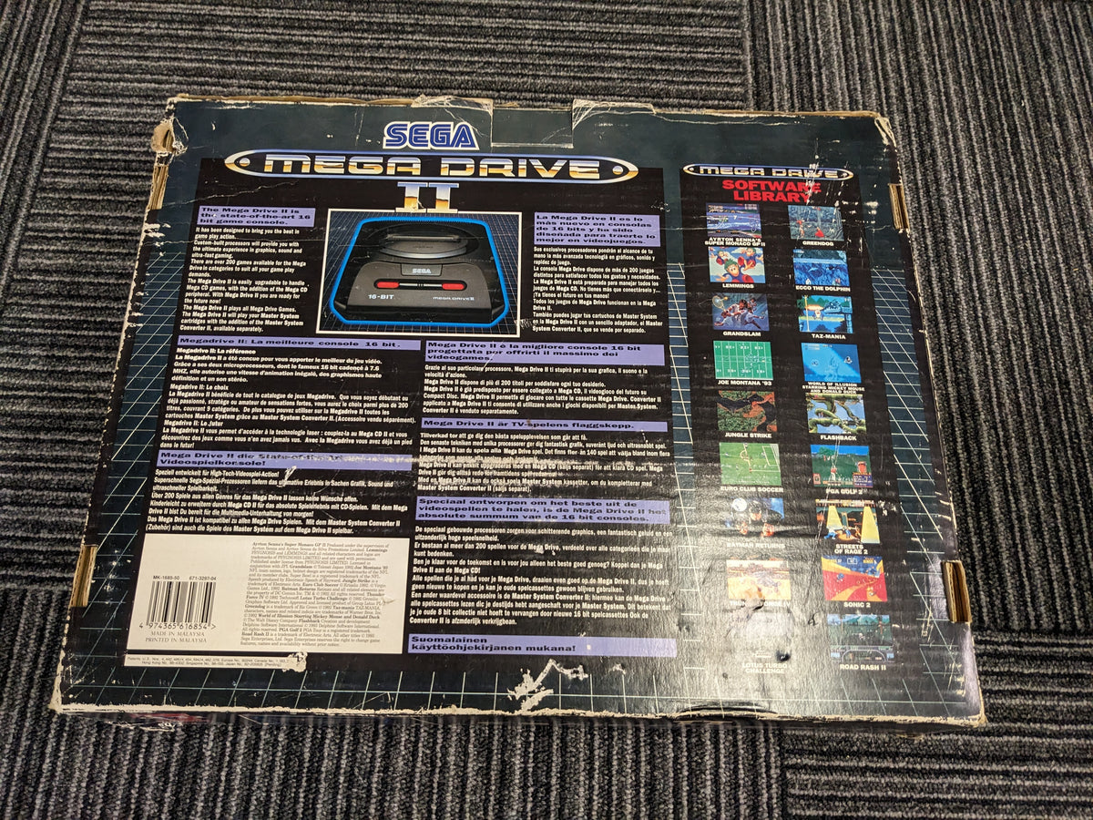 Sega Mega Drive Console & Games bundle (Model 2) – retro game store uk ...