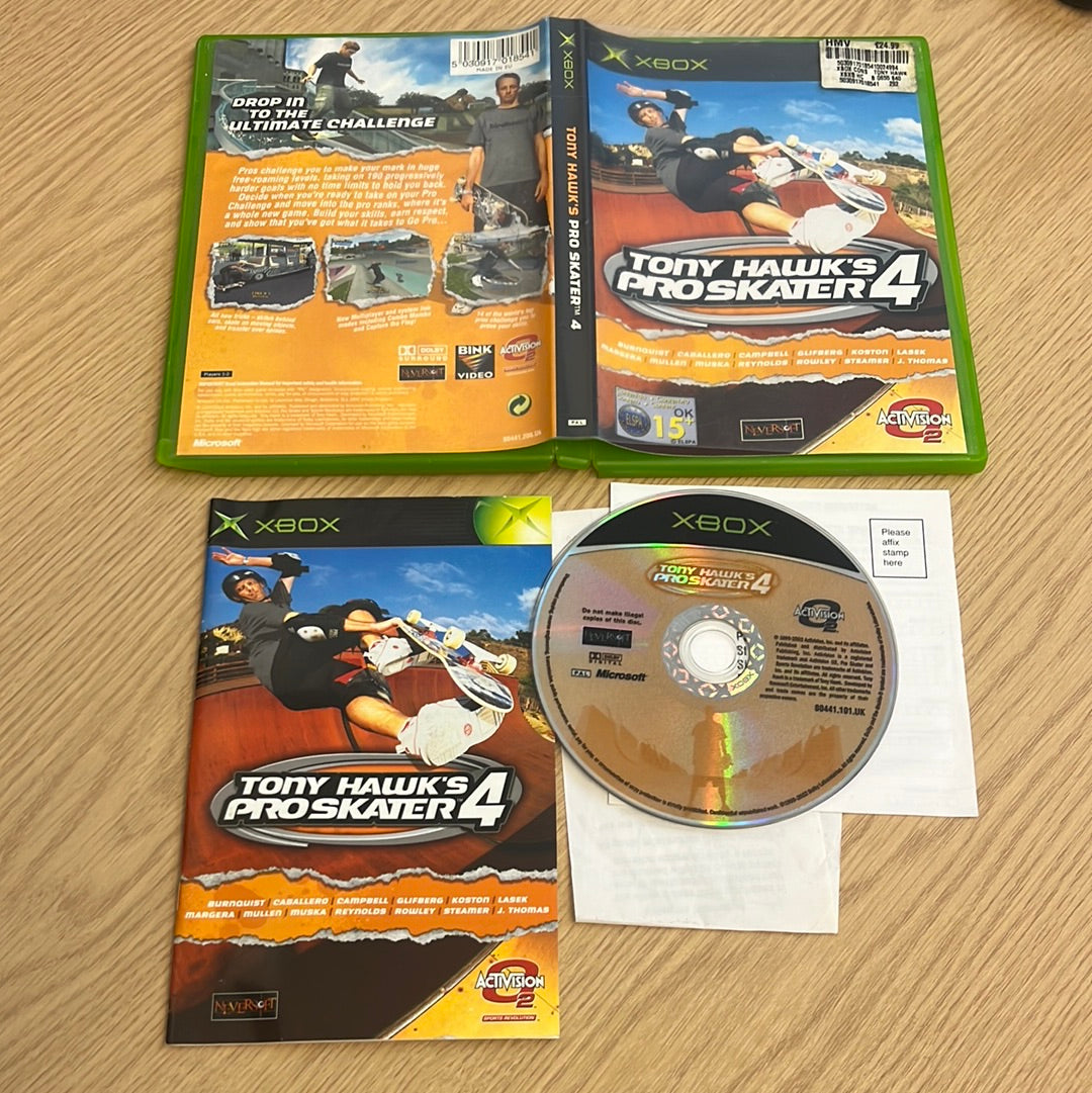 Tony Hawk's Pro Skater 4 265.00 8BitBeyond – retro game store uk ...