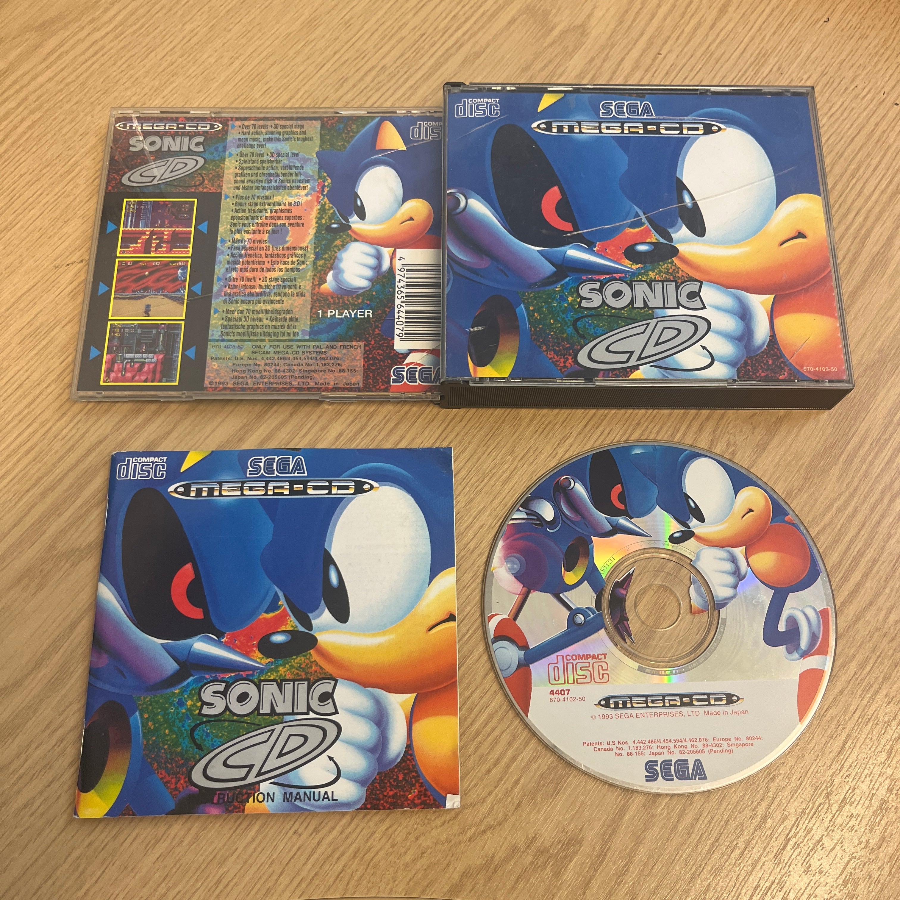 Sonic CD 59.99 8BitBeyond – retro game store uk - 8BitBeyond.com