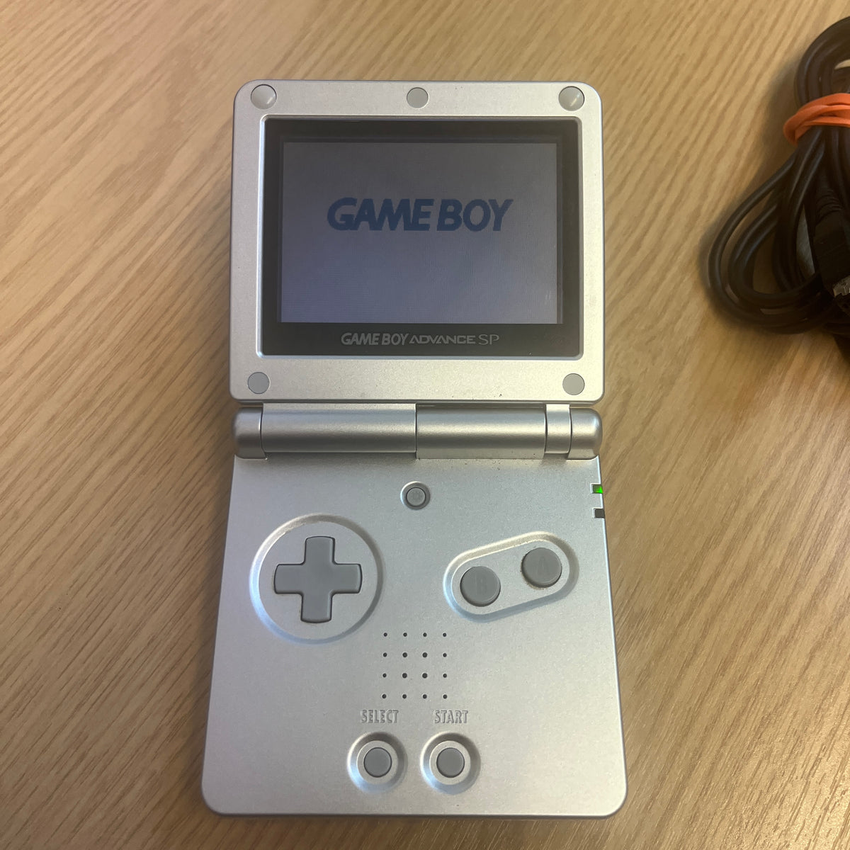 Nintendo Game Boy Advance SP GBA Console Silver handheld – retro game ...
