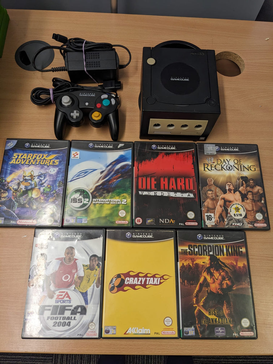 Nintendo GameCube console bundle black – retro game store uk ...