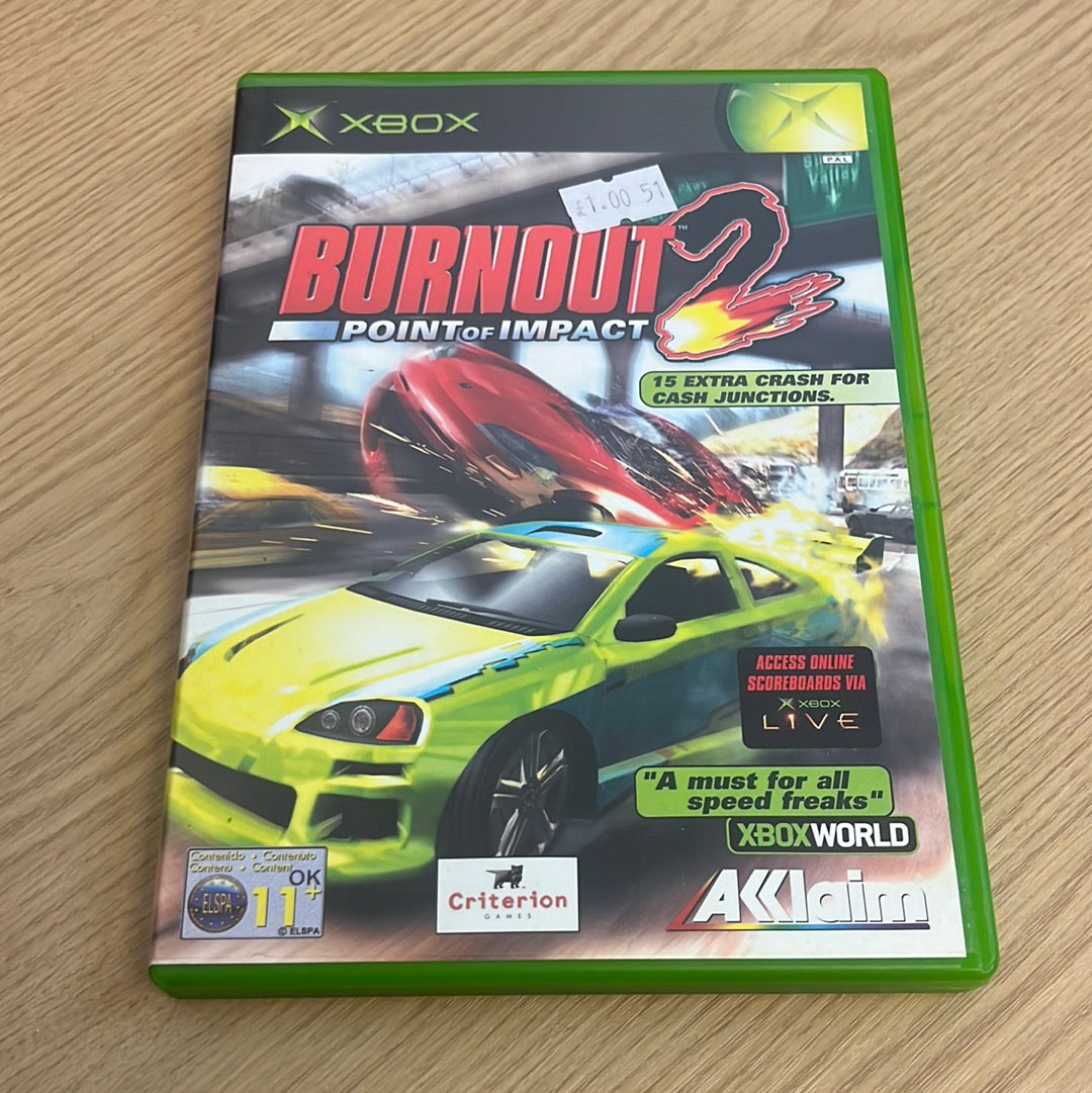 Burnout 2 Nintendo GameCube game complete 14.99 8BitBeyond – retro game store uk - 8BitBeyond.com
