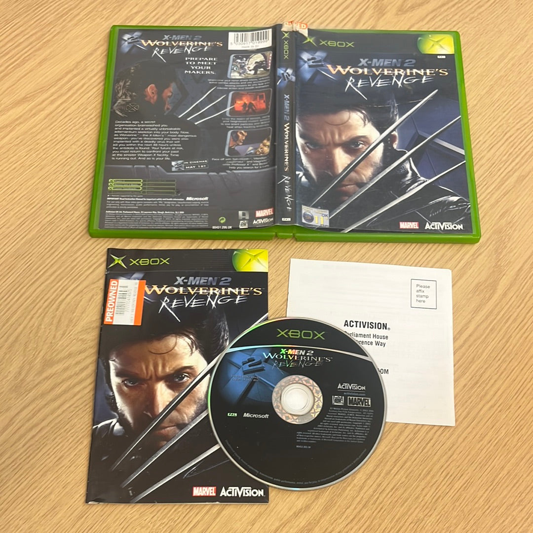 X-men 2 wolverines revenge Nintendo GameCube game complete 4.99 ...