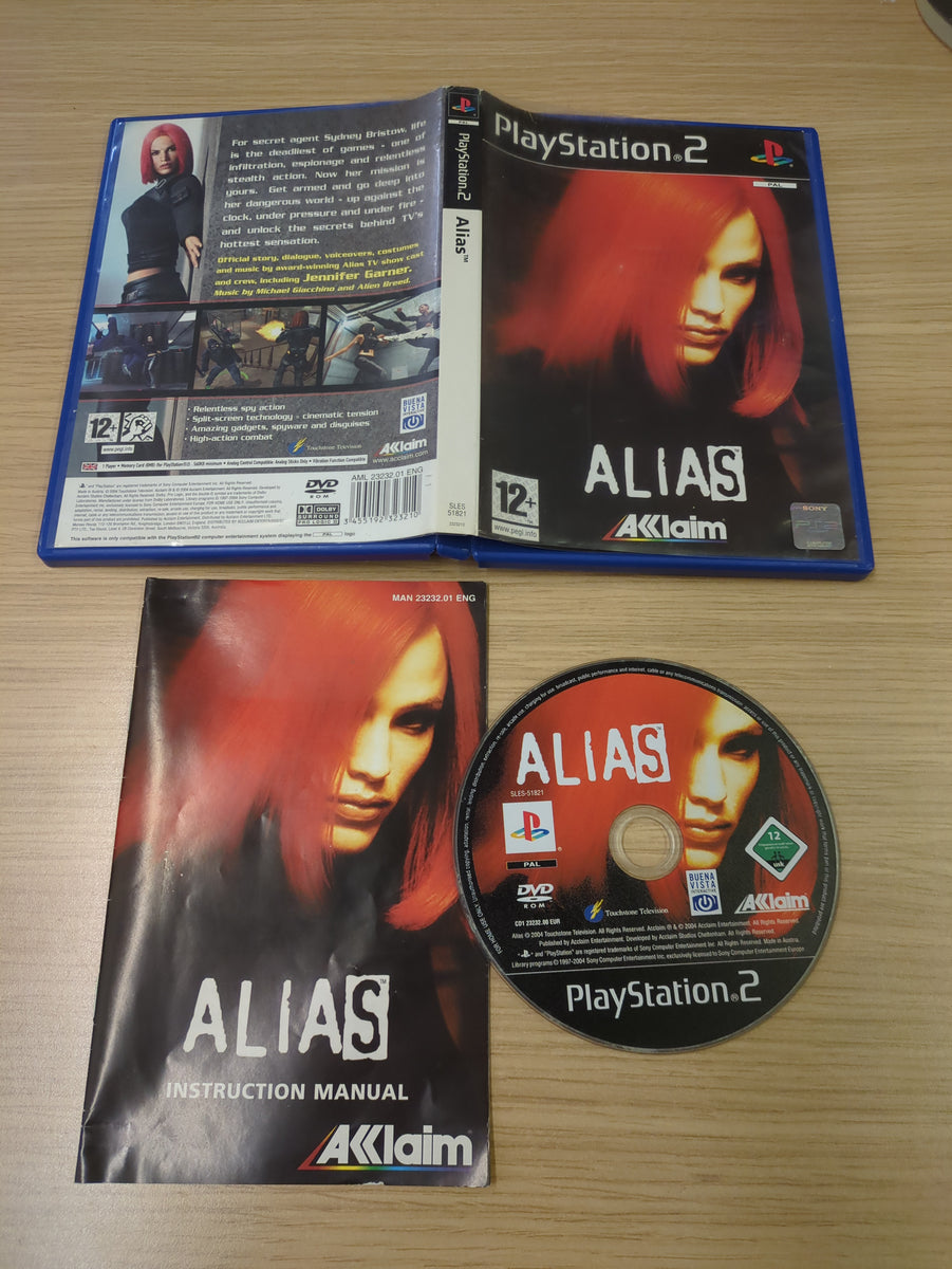 Alias Sony PS2 game – retro game store uk - 8BitBeyond.com