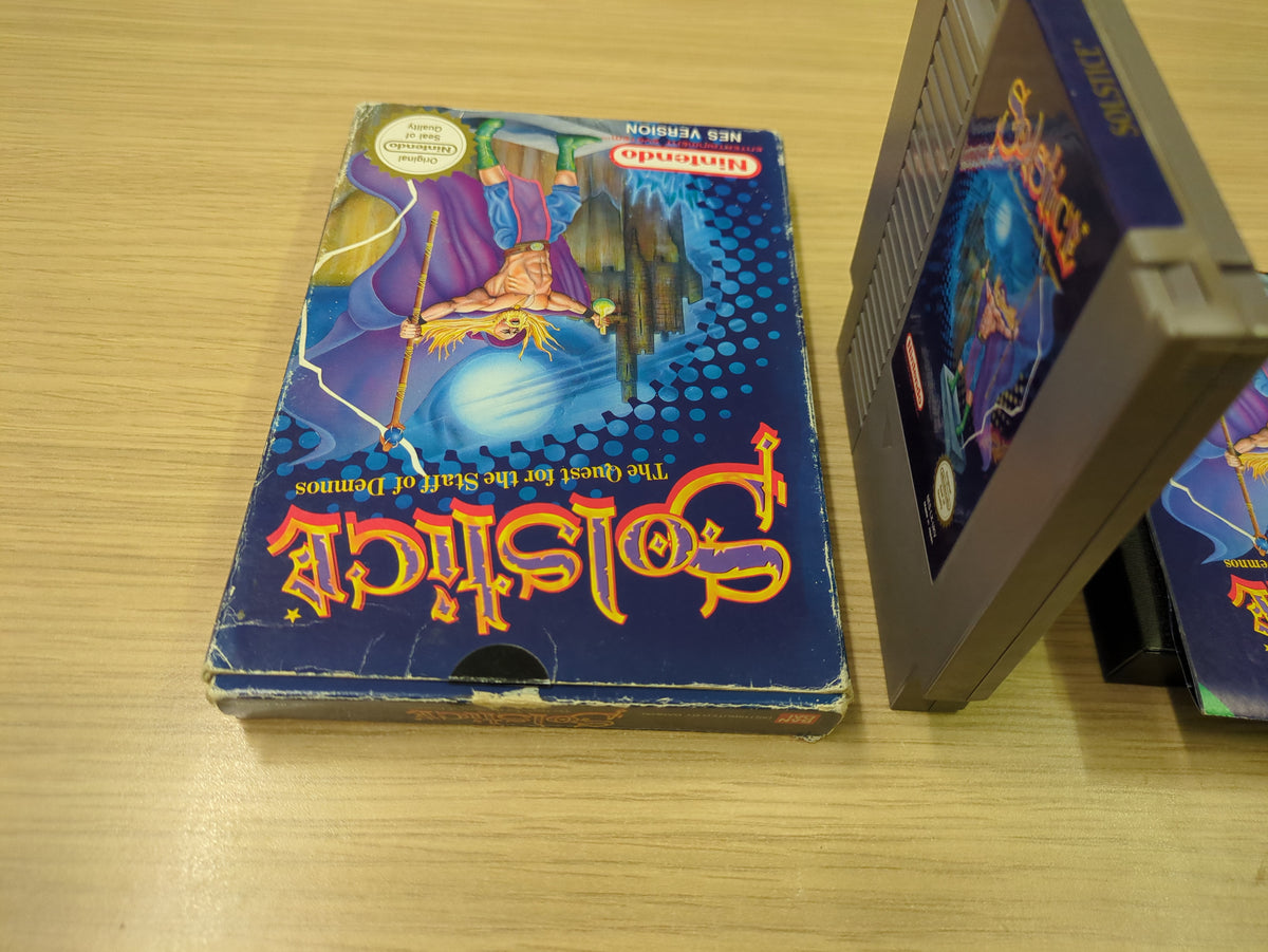 Solstice Nintendo NES game – retro game store uk - 8BitBeyond.com