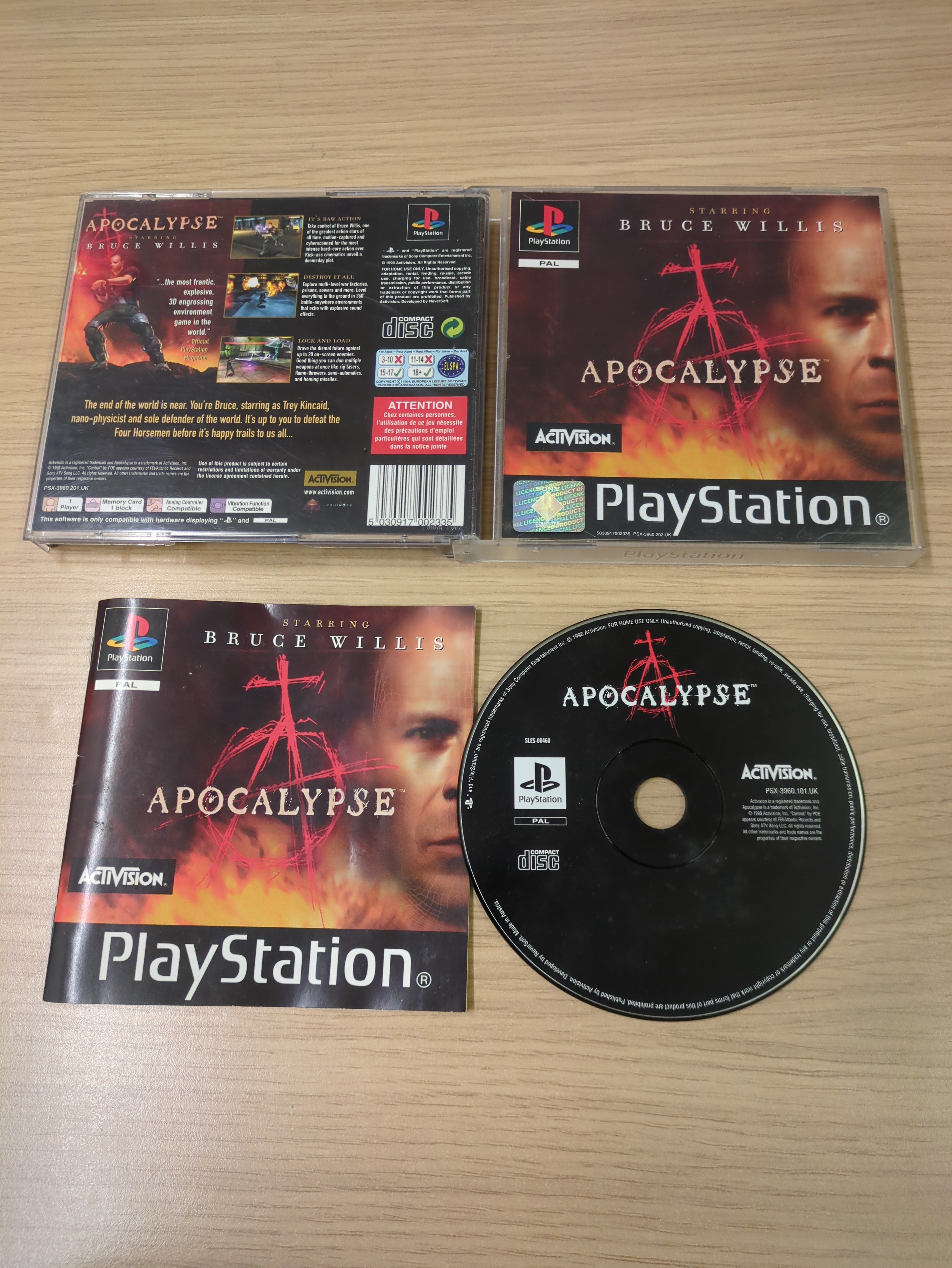 Apocalypse Sony PS1 game – retro game store uk - 8BitBeyond.com