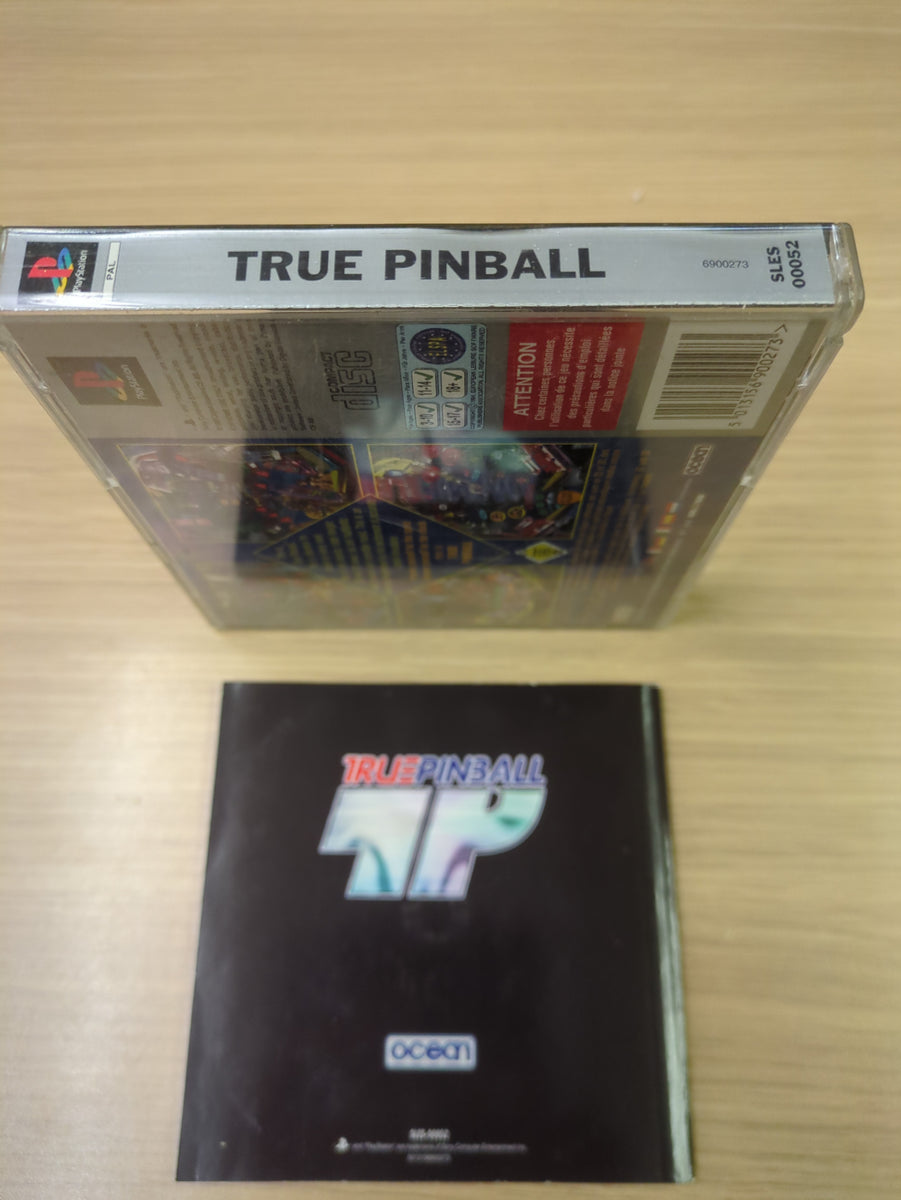 True Pinball Platinum Sony PS1 game – retro game store uk - 8BitBeyond.com