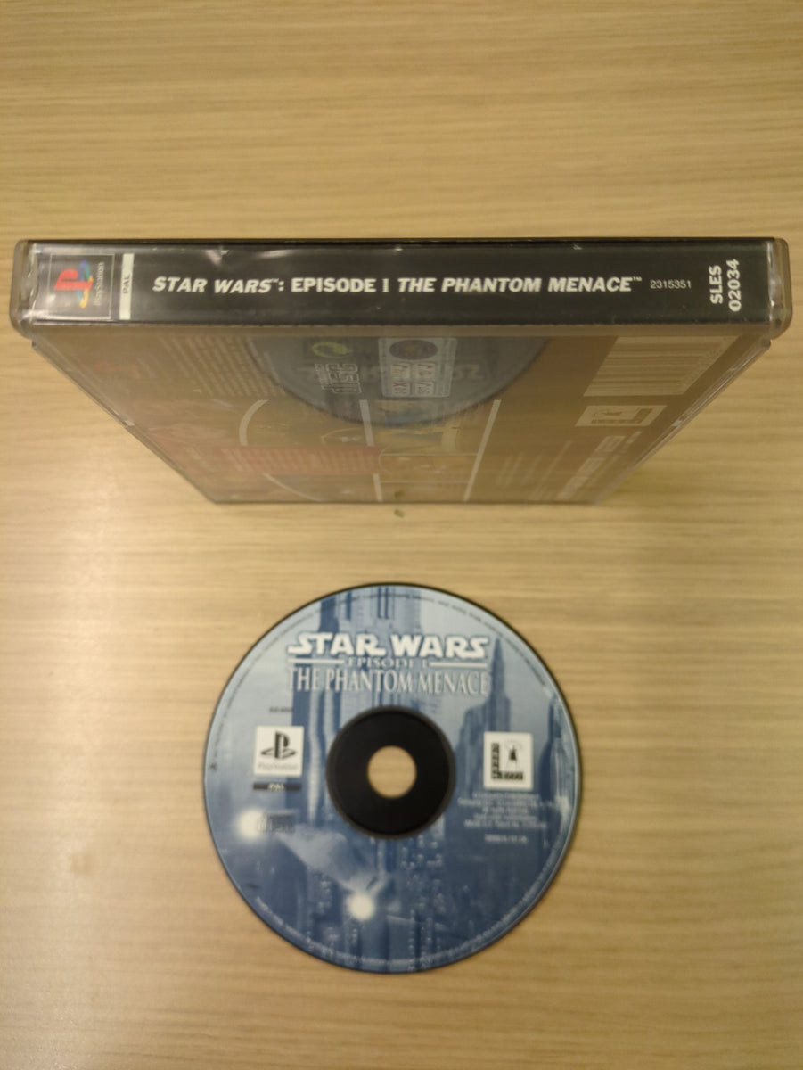 Star Wars Episode I The Phantom Menace Sony PS1 game – retro game store ...