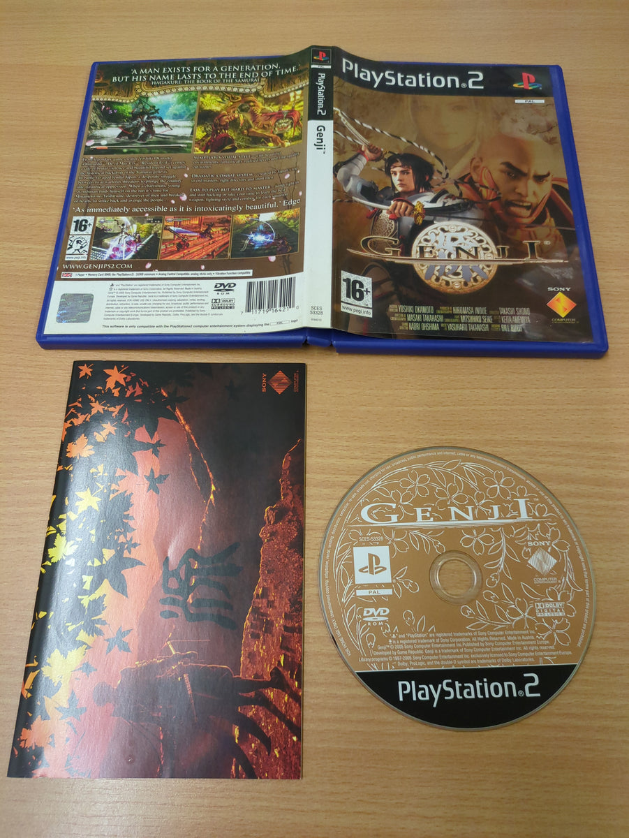 Genji Sony PS2 game – retro game store uk - 8BitBeyond.com