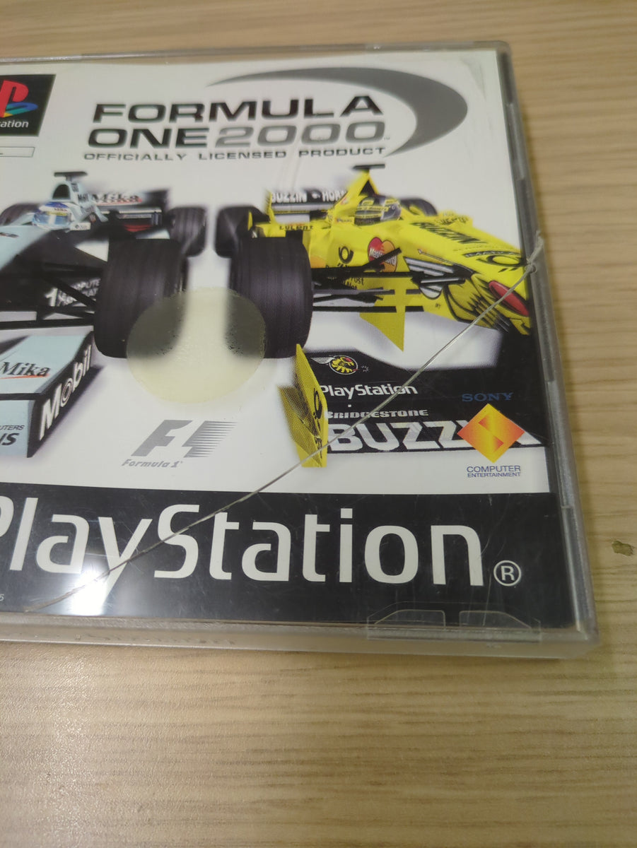 Formula One 2000 Sony PS1 game – retro game store uk - 8BitBeyond.com