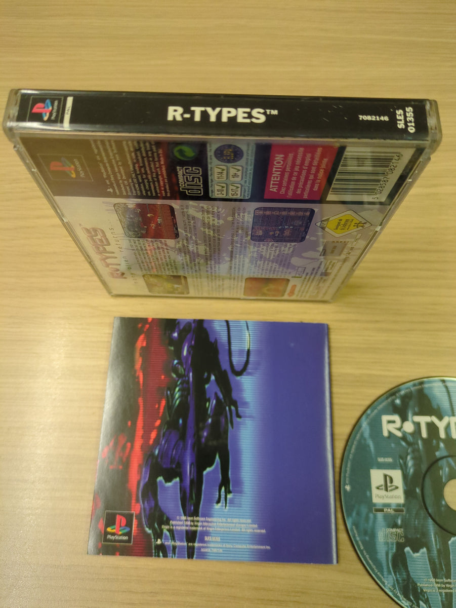 R-Types Sony PS1 game – retro game store uk - 8BitBeyond.com