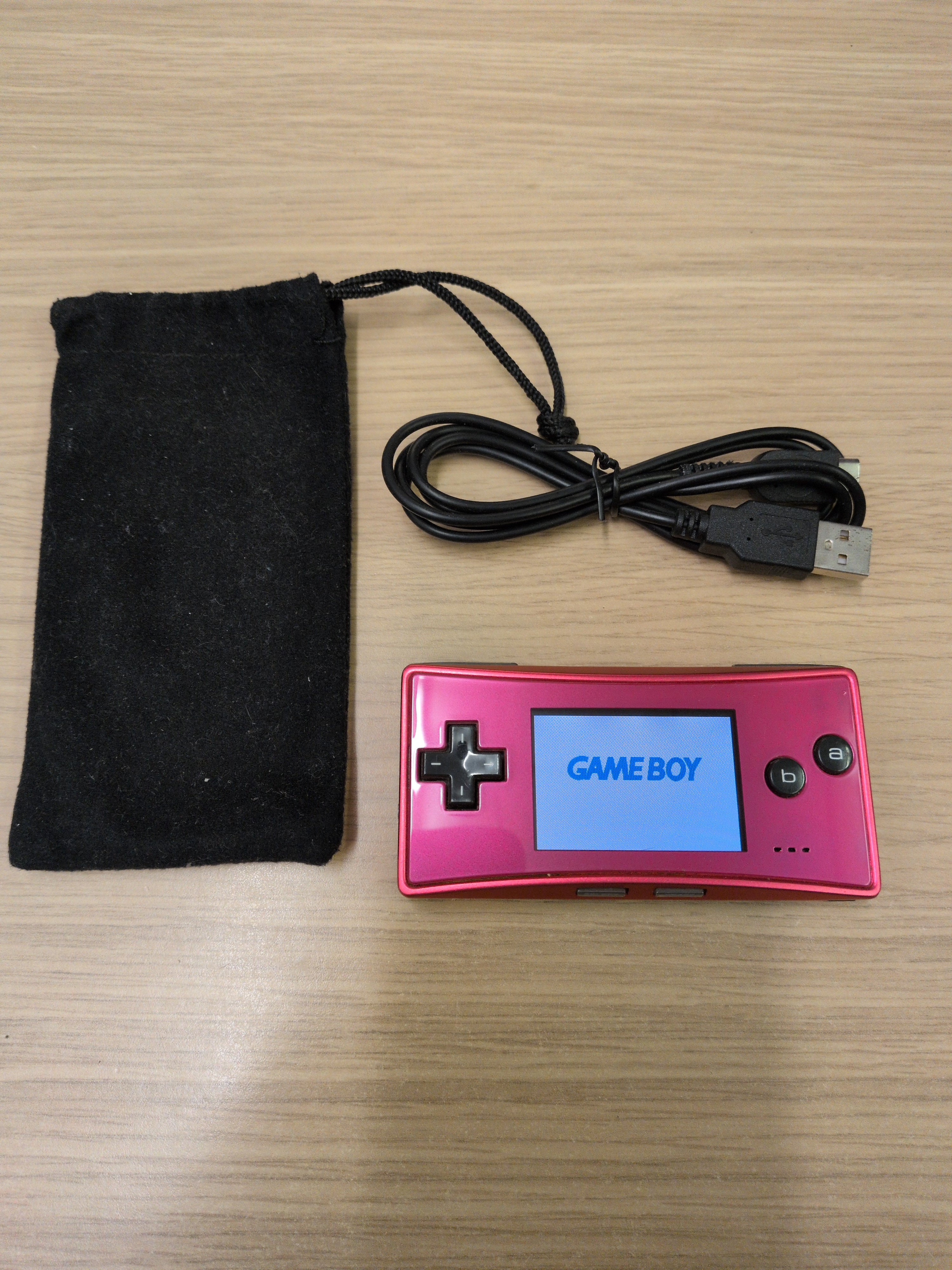 Nintendo Game Boy Micro Handheld Console - Pink | 8BitBeyond – retro ...
