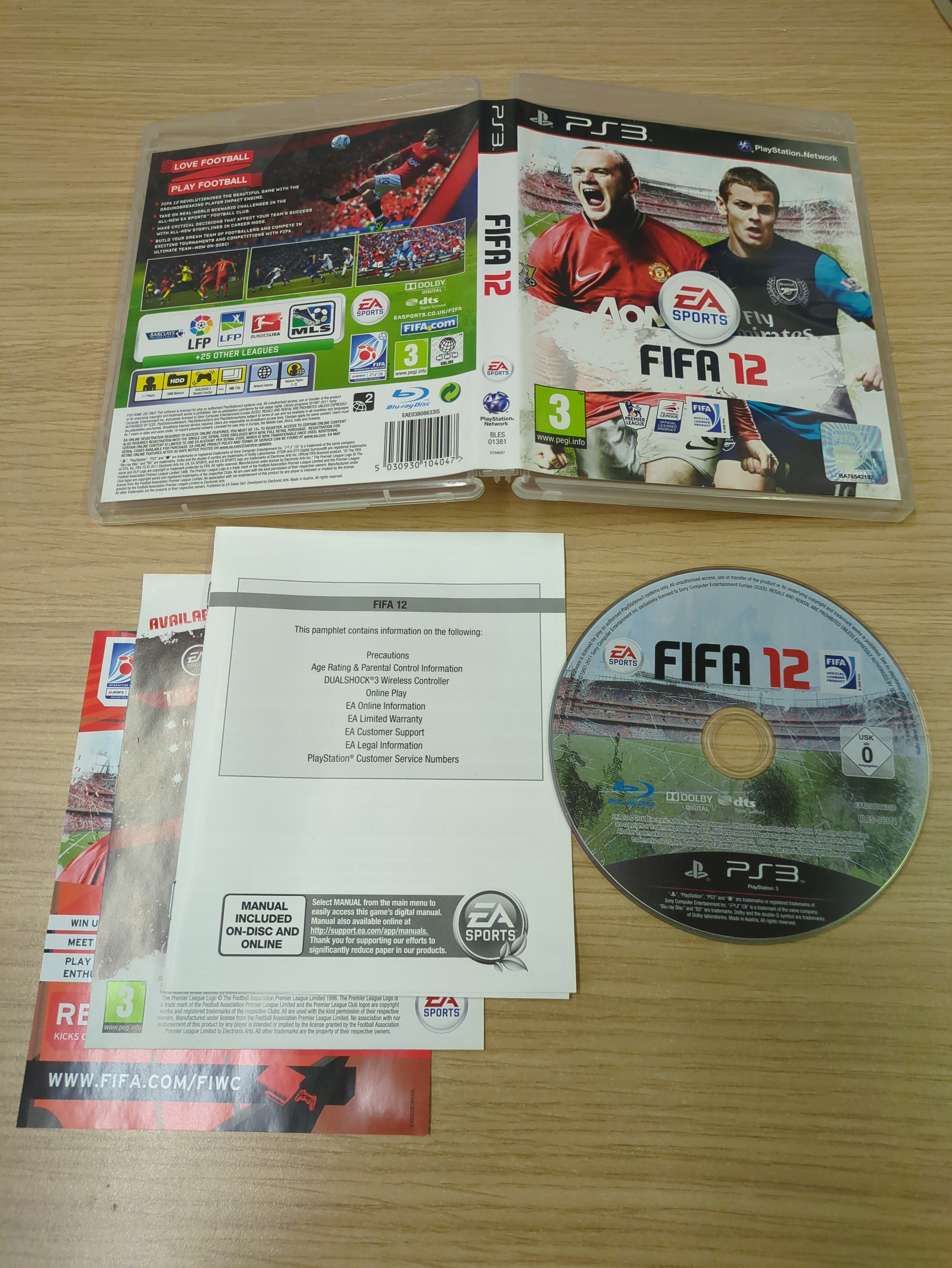 FIFA 12 PS3 Game – retro game store uk - 8BitBeyond.com