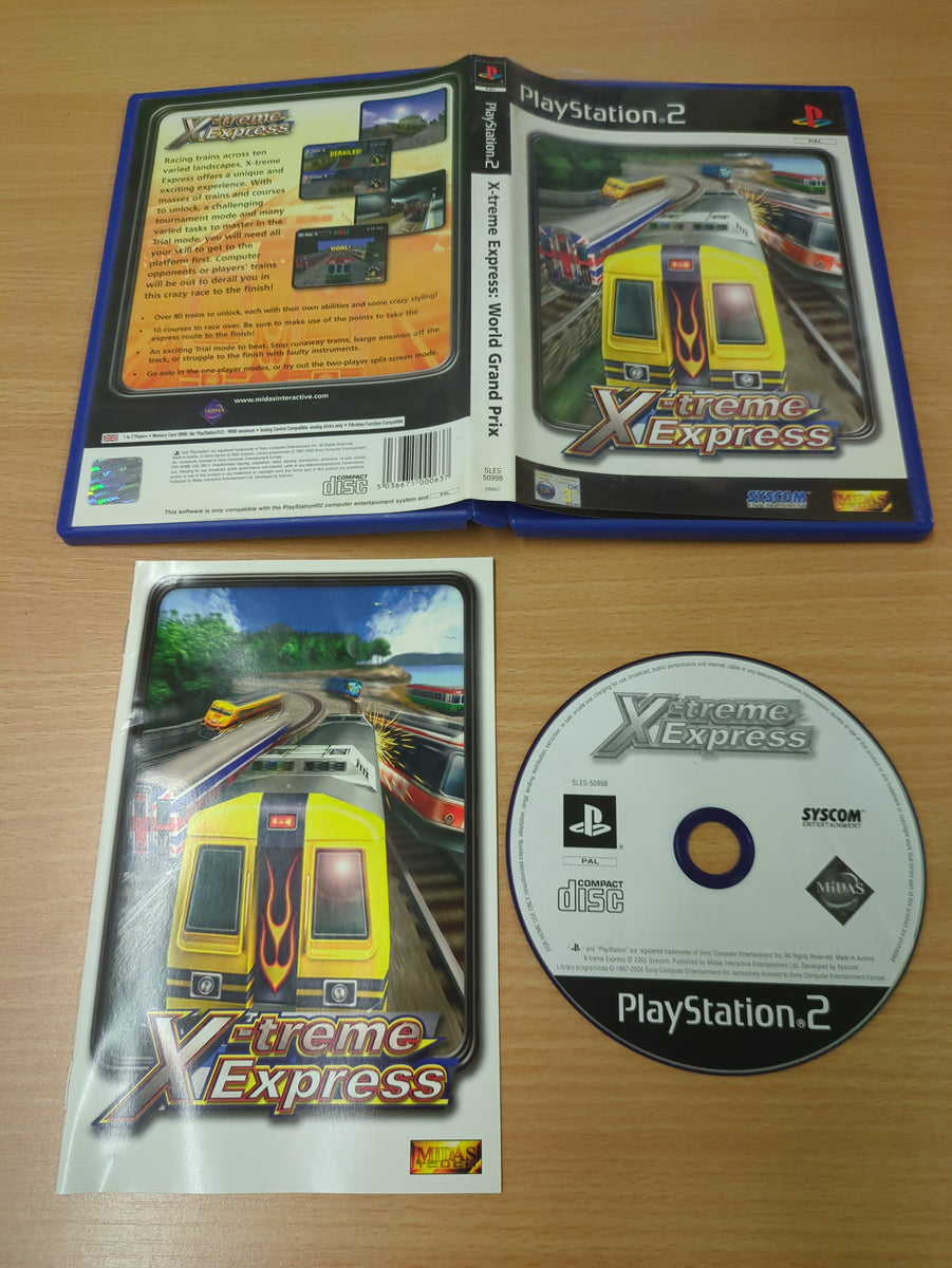 X-treme Express: World Grand Prix Sony PS2 game – retro game store uk ...