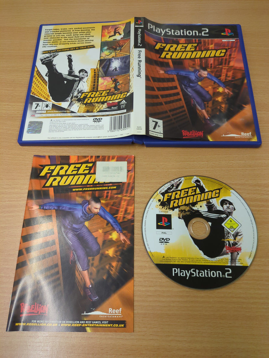 Free Running Sony PS2 game – retro game store uk - 8BitBeyond.com