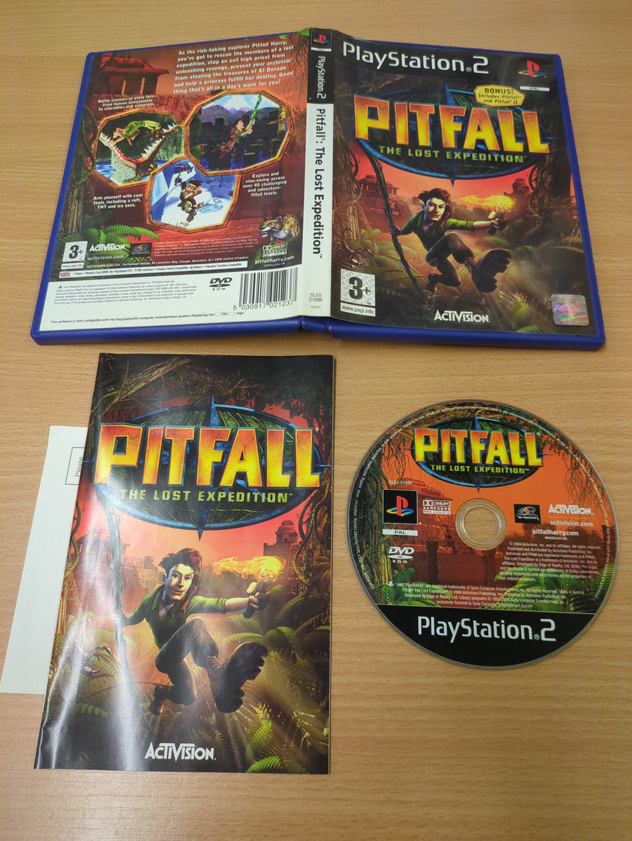 Pitfall The Lost Expedition Sony PS2 game – retro game store uk ...