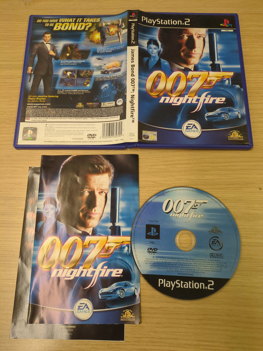 James Bond 007: Nightfire Sony PS2 game – retro game store uk ...