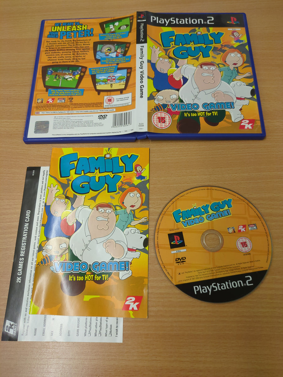 Family Guy Video Game Sony PS2 game – retro game store uk - 8BitBeyond.com