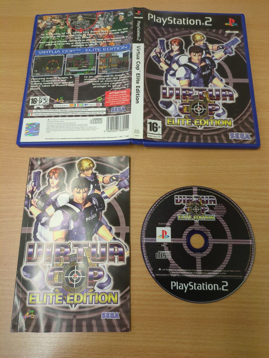 Virtua Cop: Elite Edition Sony PS2 game – retro game store uk ...