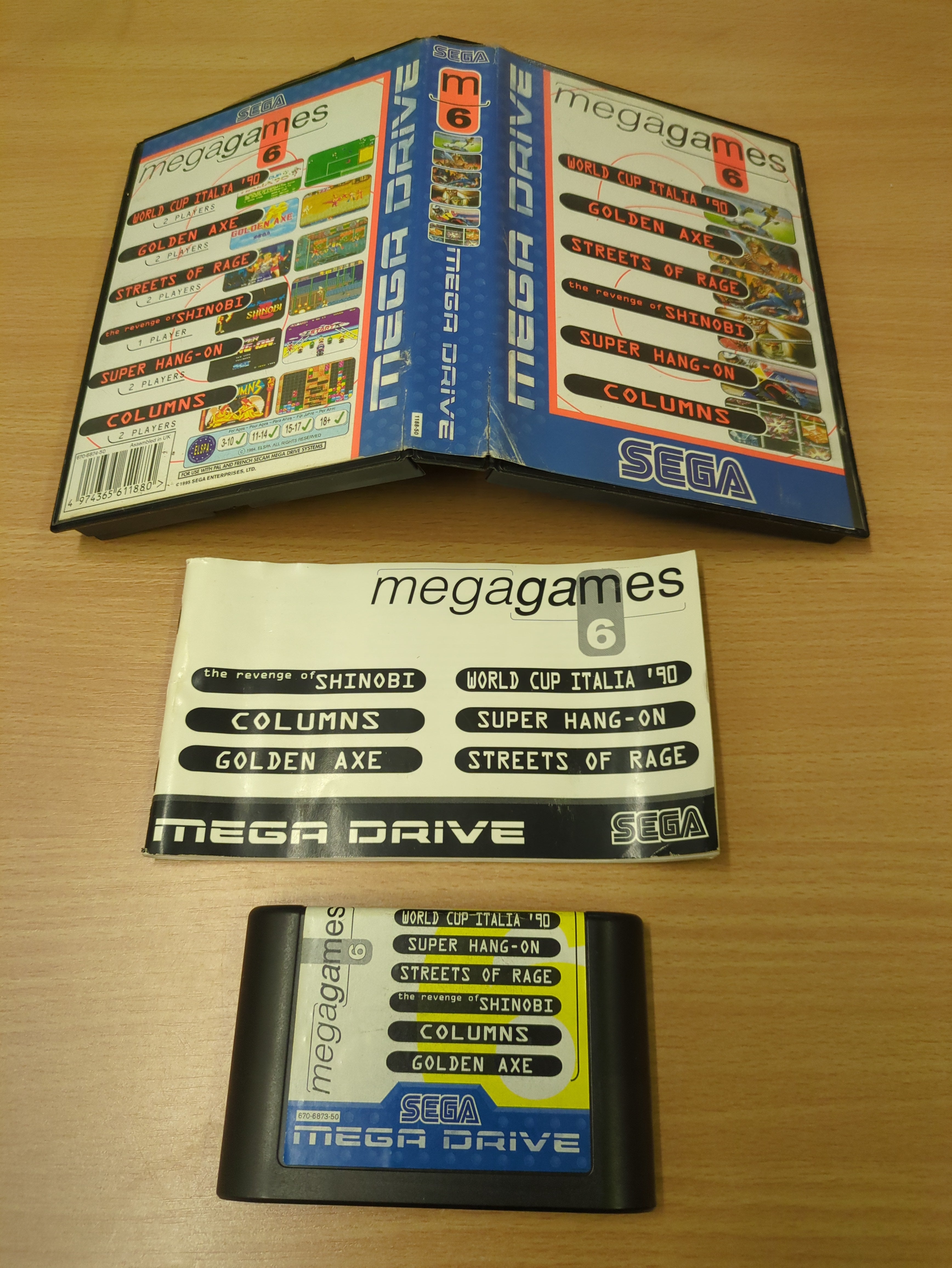 Mega Games 6 Vol. 1 14.99 8BitBeyond – retro game store uk - 8BitBeyond.com