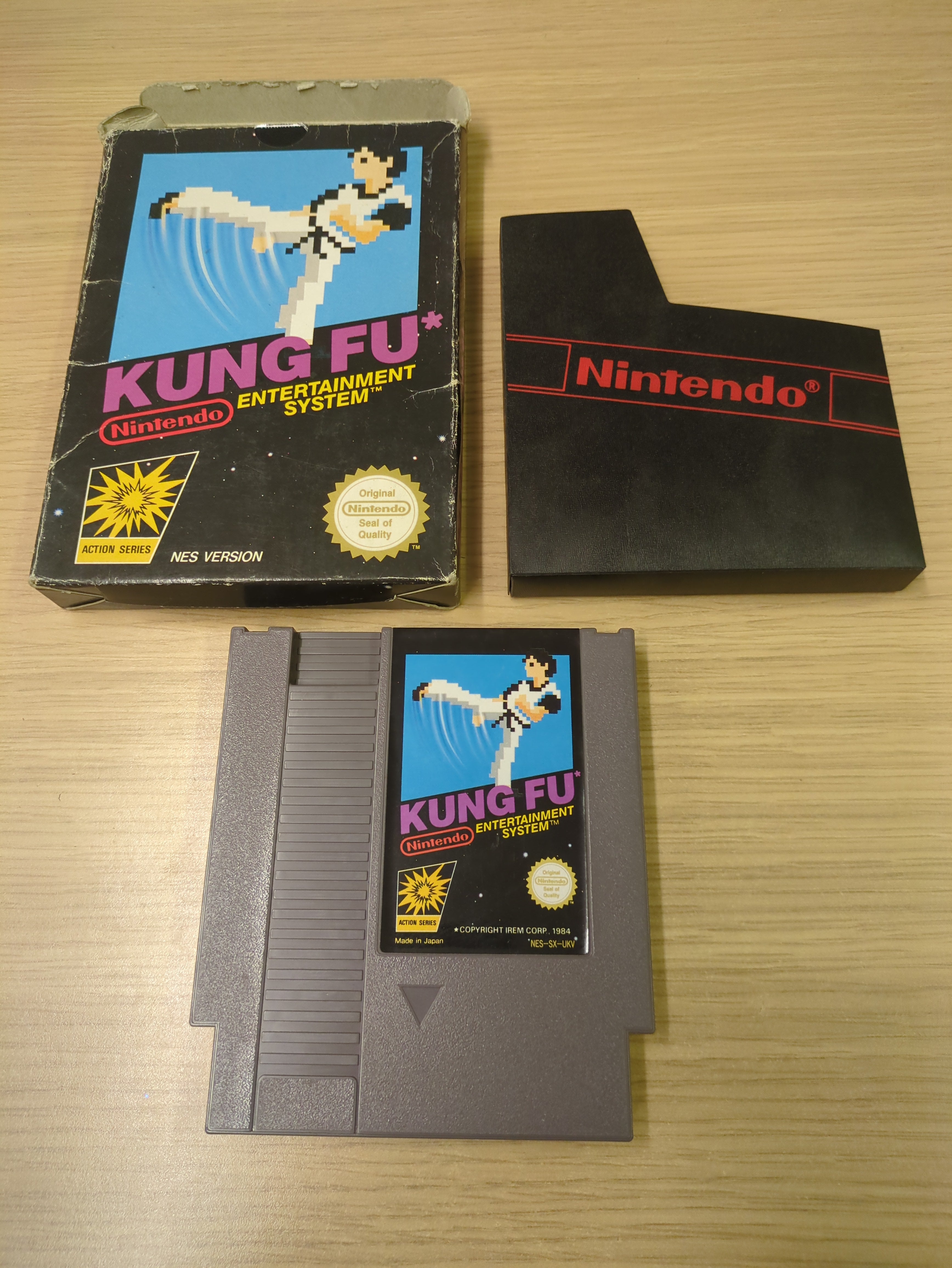 Kung Fu Nintendo NES game – retro game store uk - 8BitBeyond.com
