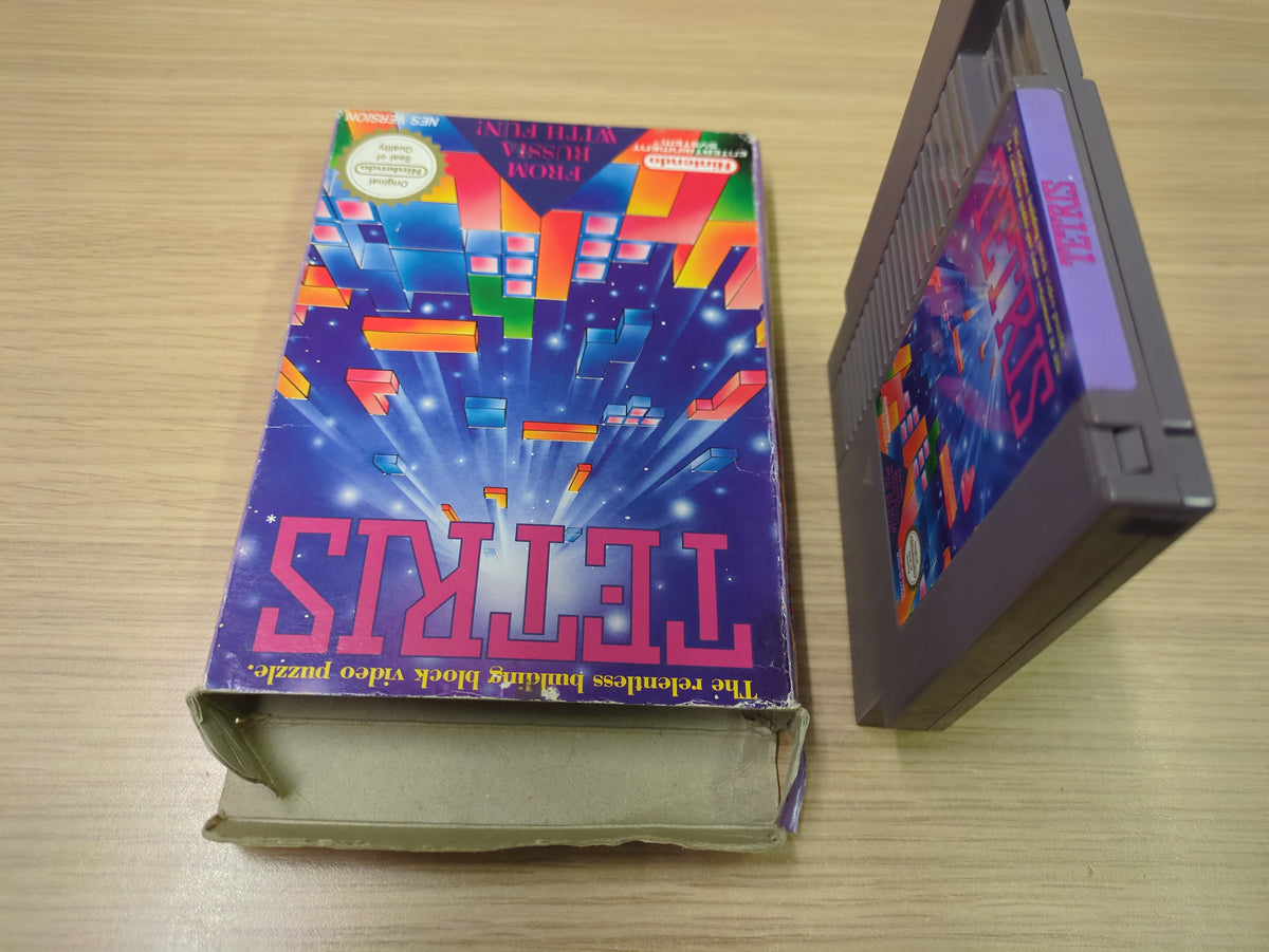 Tetris Nintendo NES game – retro game store uk - 8BitBeyond.com