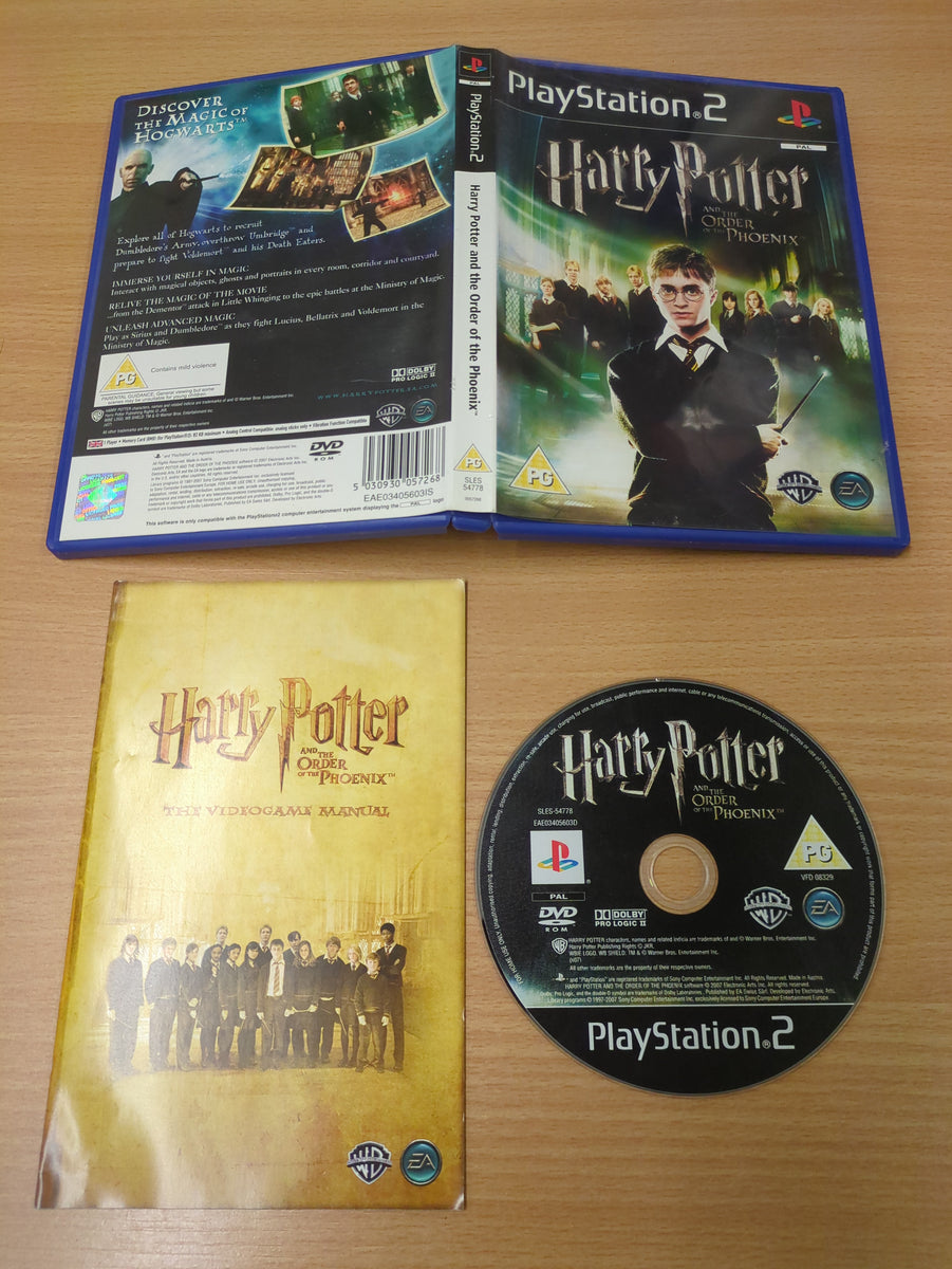 Harry Potter and the Order of the Phoenix Sony PS2 game – retro game ...