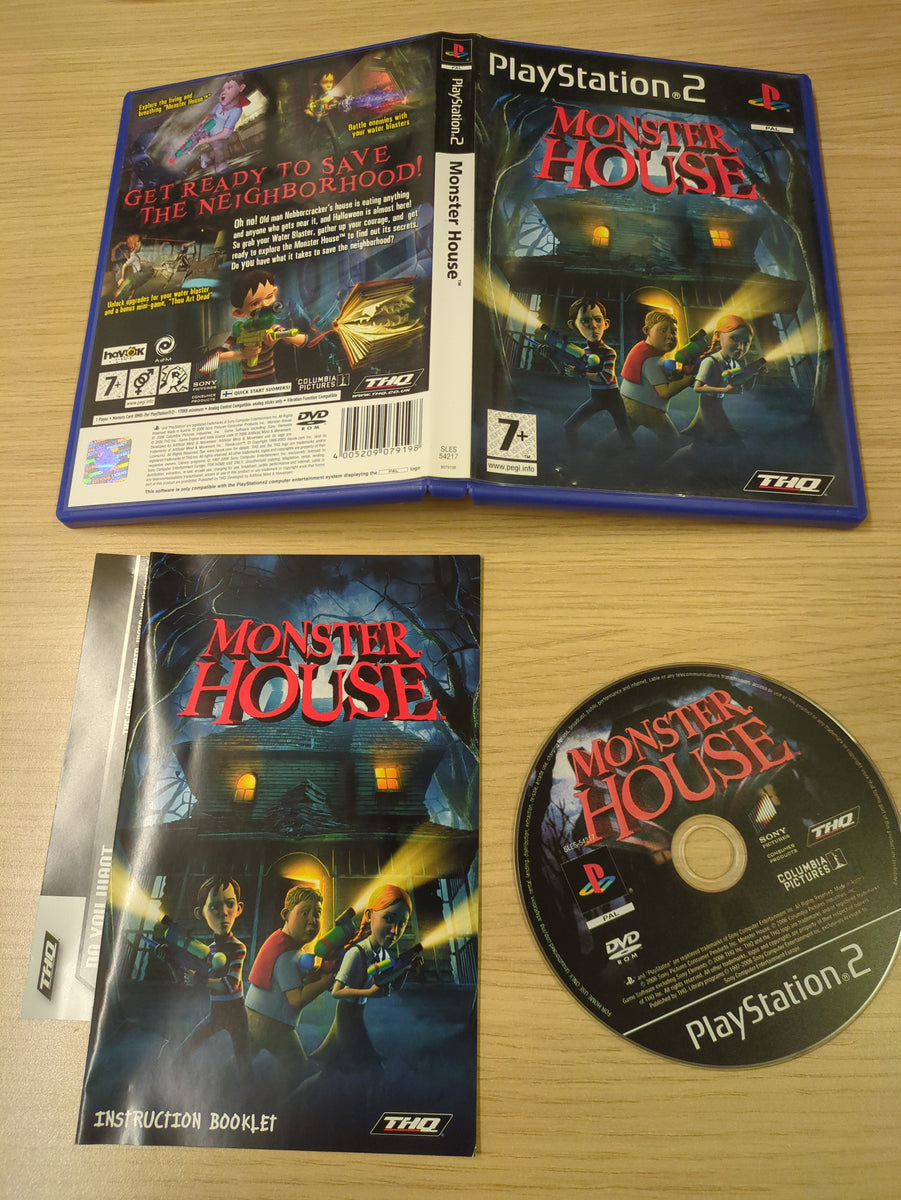 Monster House Sony PS2 game – retro game store uk - 8BitBeyond.com