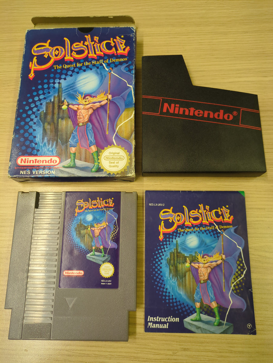 Solstice Nintendo NES game – retro game store uk - 8BitBeyond.com