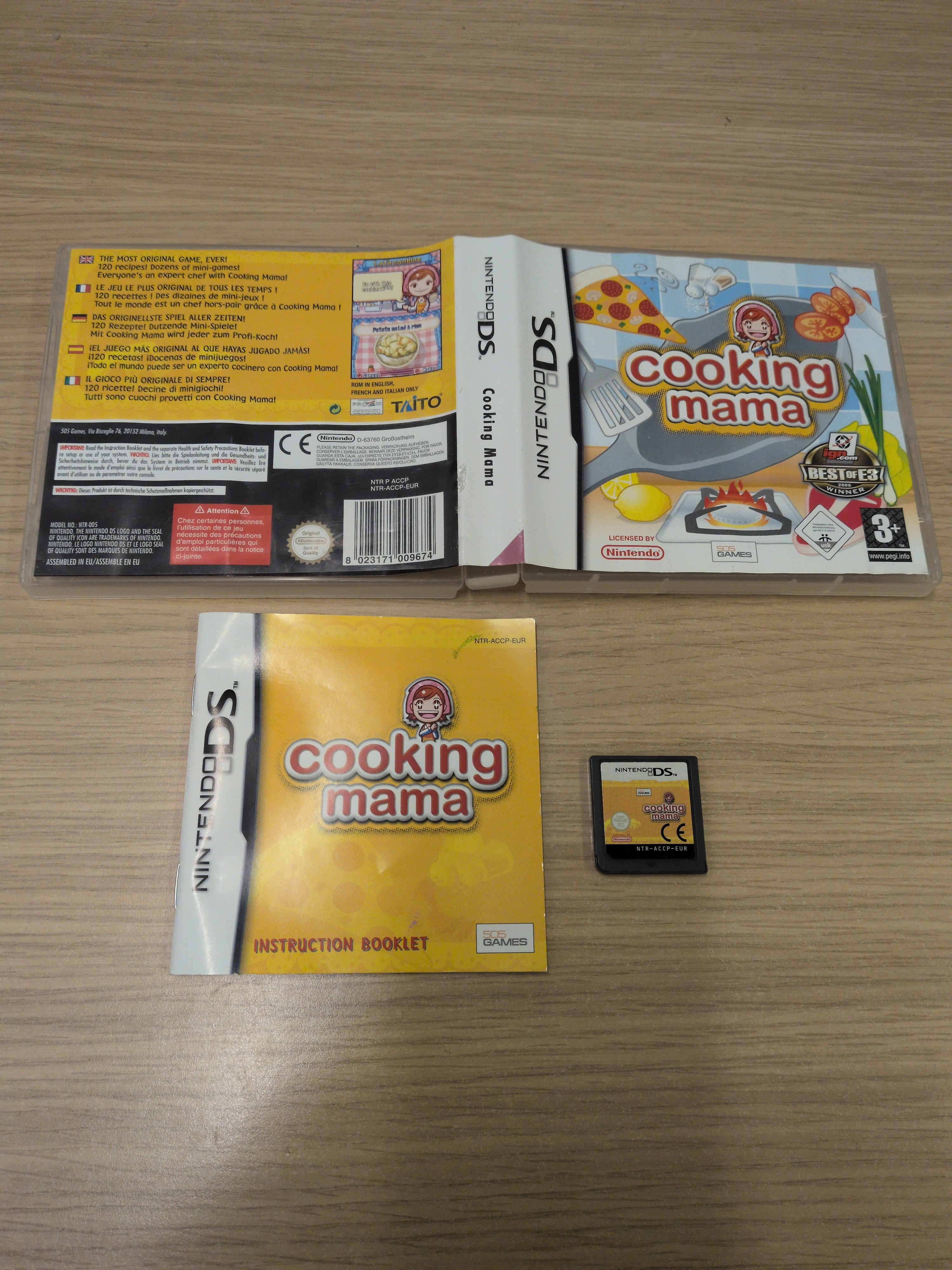 Cooking Mama Nintendo DS game – retro game store uk - 8BitBeyond.com