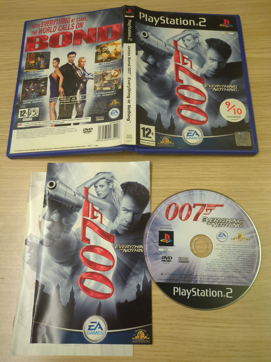 James Bond 007: Everything or Nothing Sony PS2 game – retro game store ...