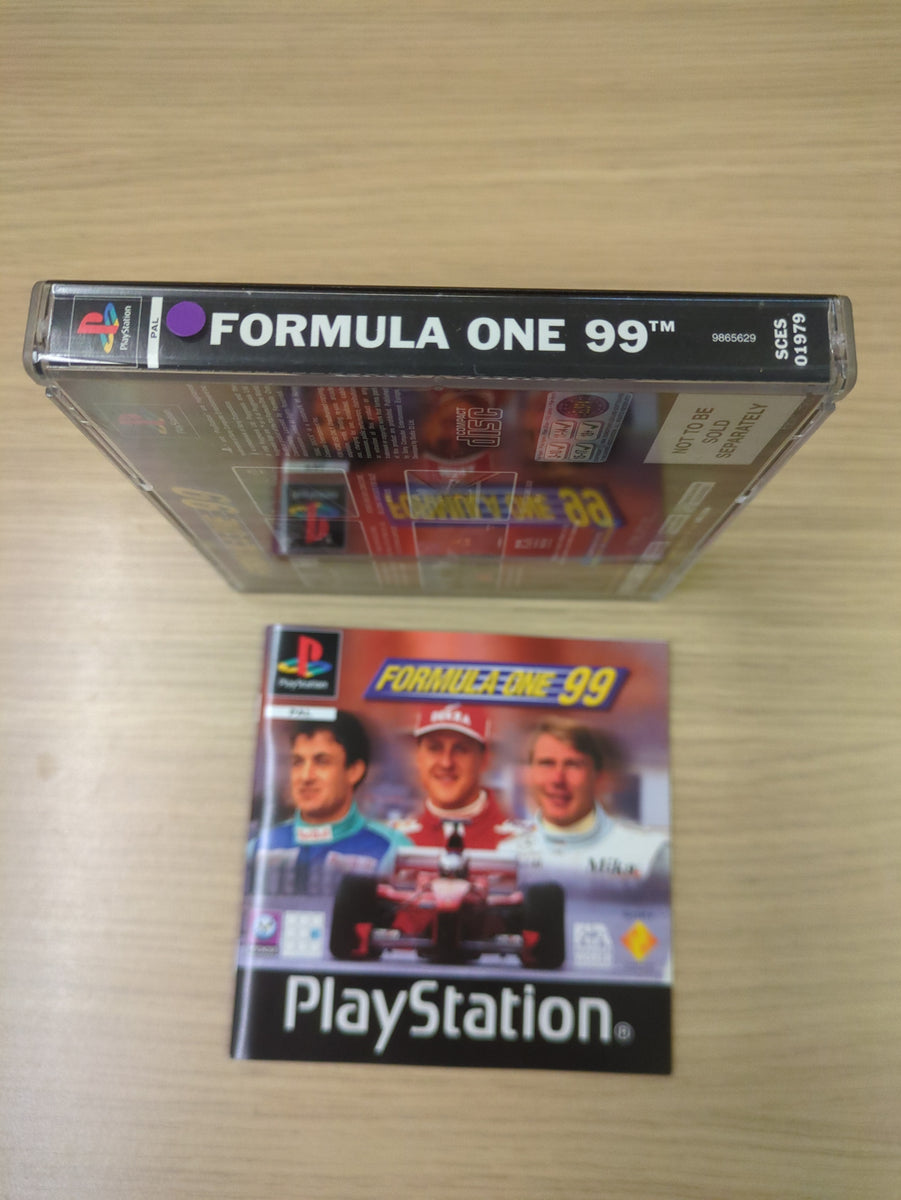 Formula One 99 Sony PS1 game – retro game store uk - 8BitBeyond.com