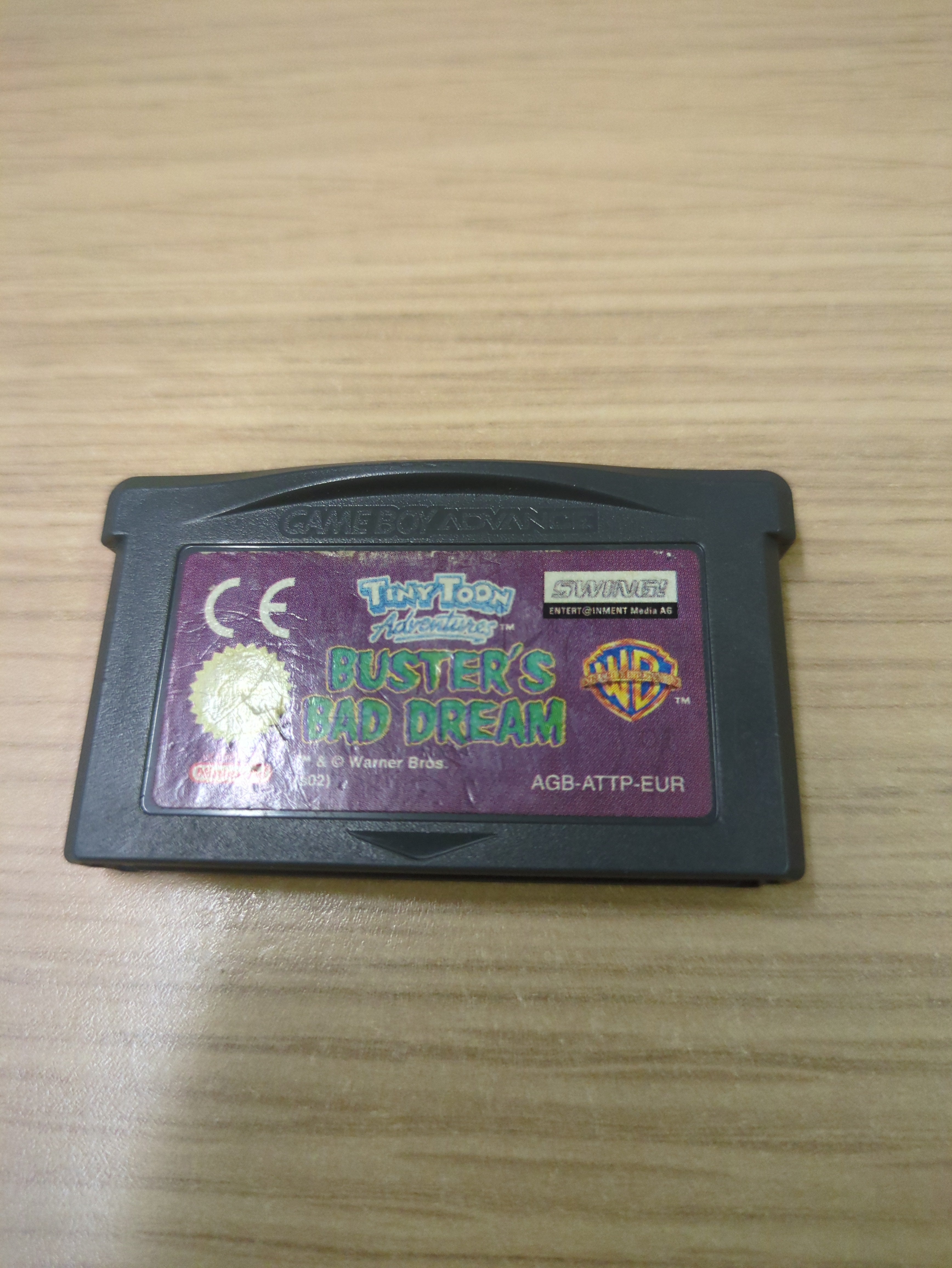 Tiny Toon Adventures Buster's Bad Dream Nintendo GBA Game Boy Advance ...