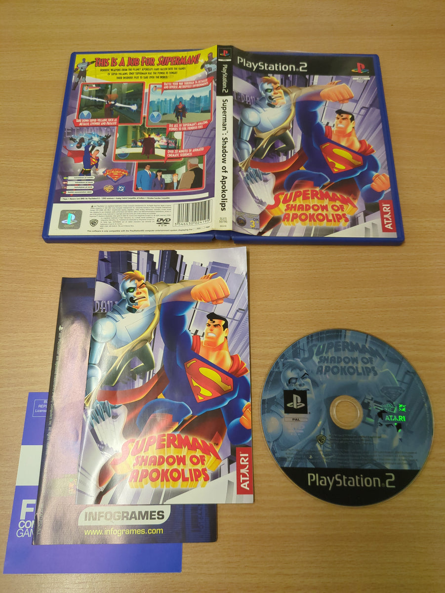 Superman: Shadow of Apokolips Sony PS2 game – retro game store uk ...
