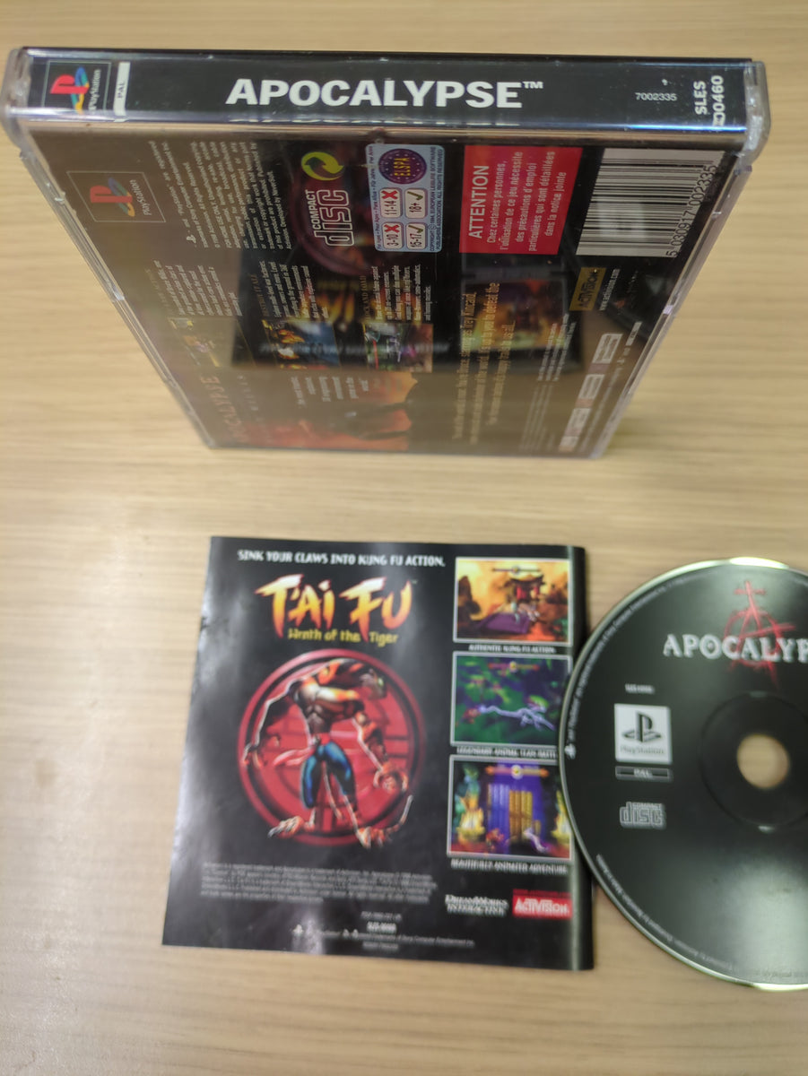 Apocalypse Sony PS1 game – retro game store uk - 8BitBeyond.com