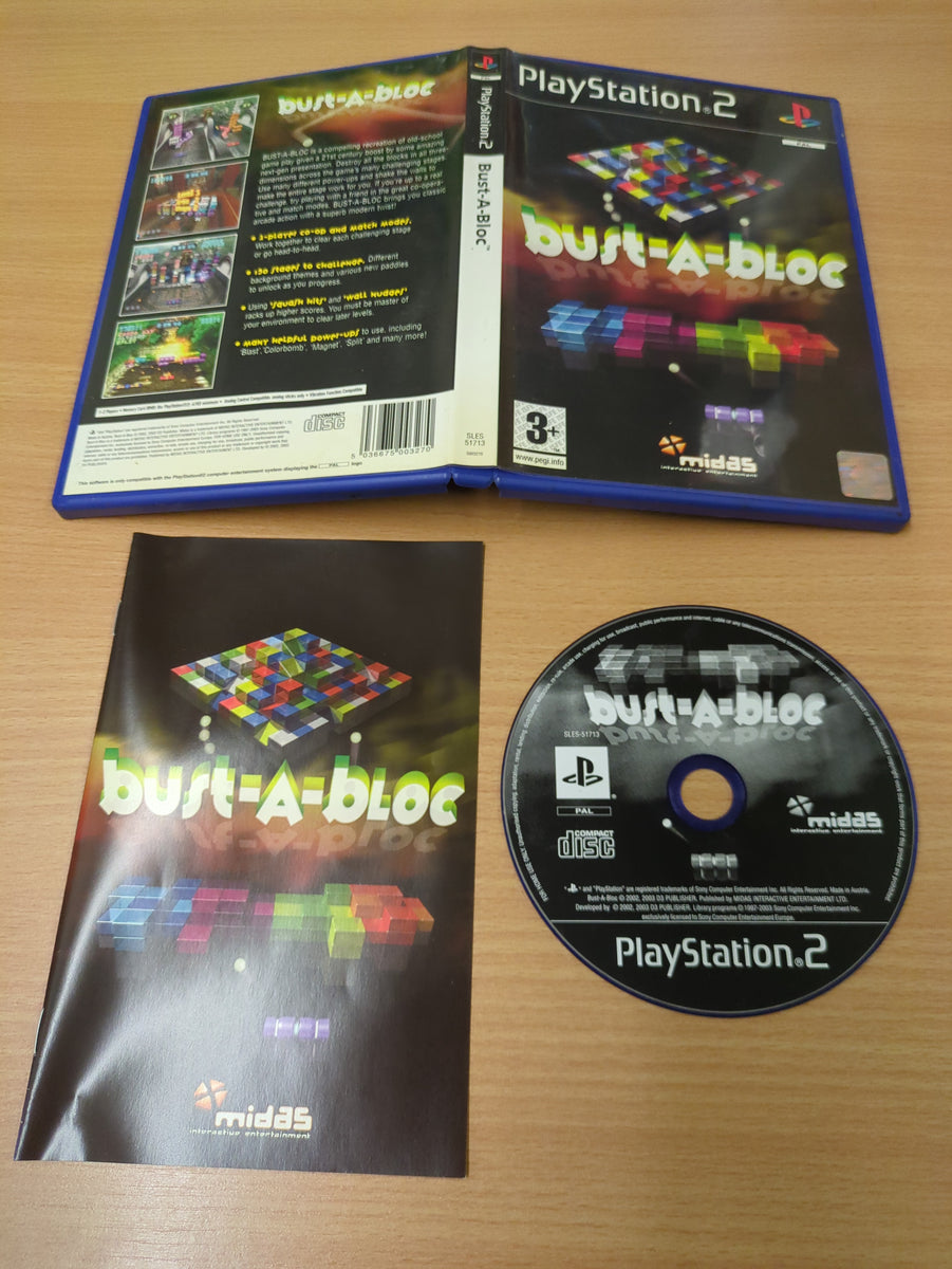 Bust-A-Bloc Sony PS2 game – retro game store uk - 8BitBeyond.com