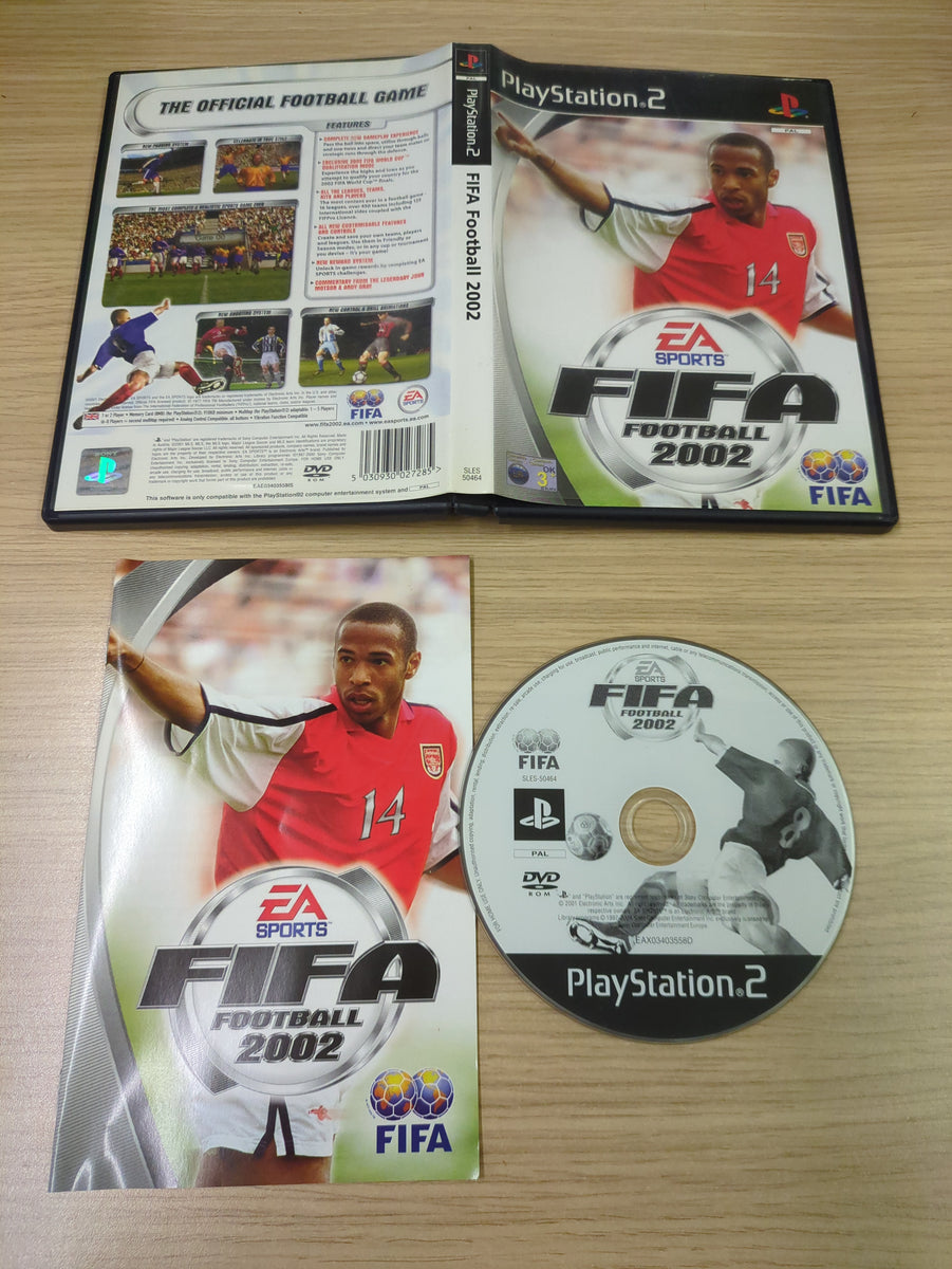 FIFA Football 2002 Sony PS2 game – retro game store uk - 8BitBeyond.com