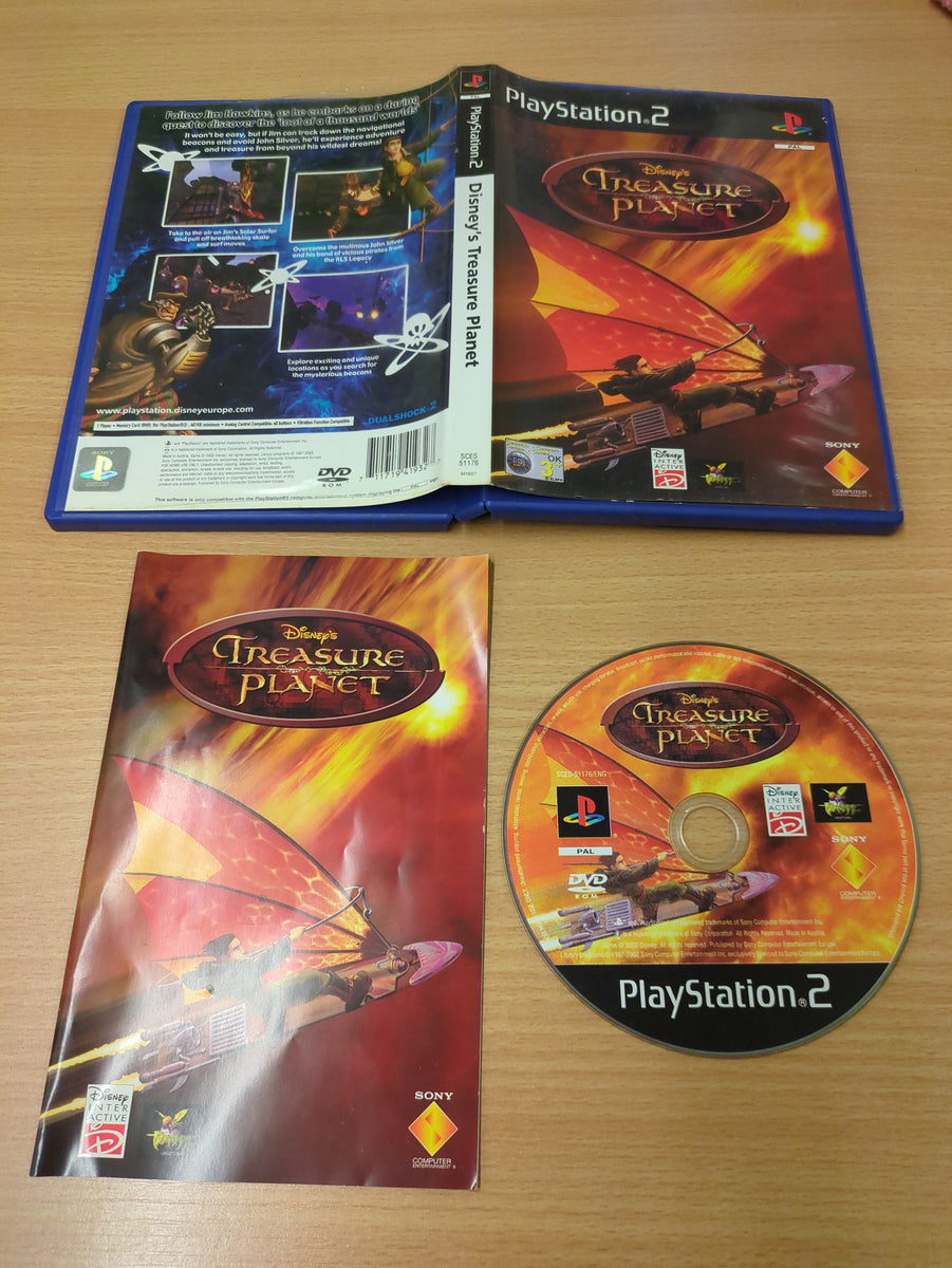 Disney's Treasure Planet Sony PS2 game – retro game store uk ...