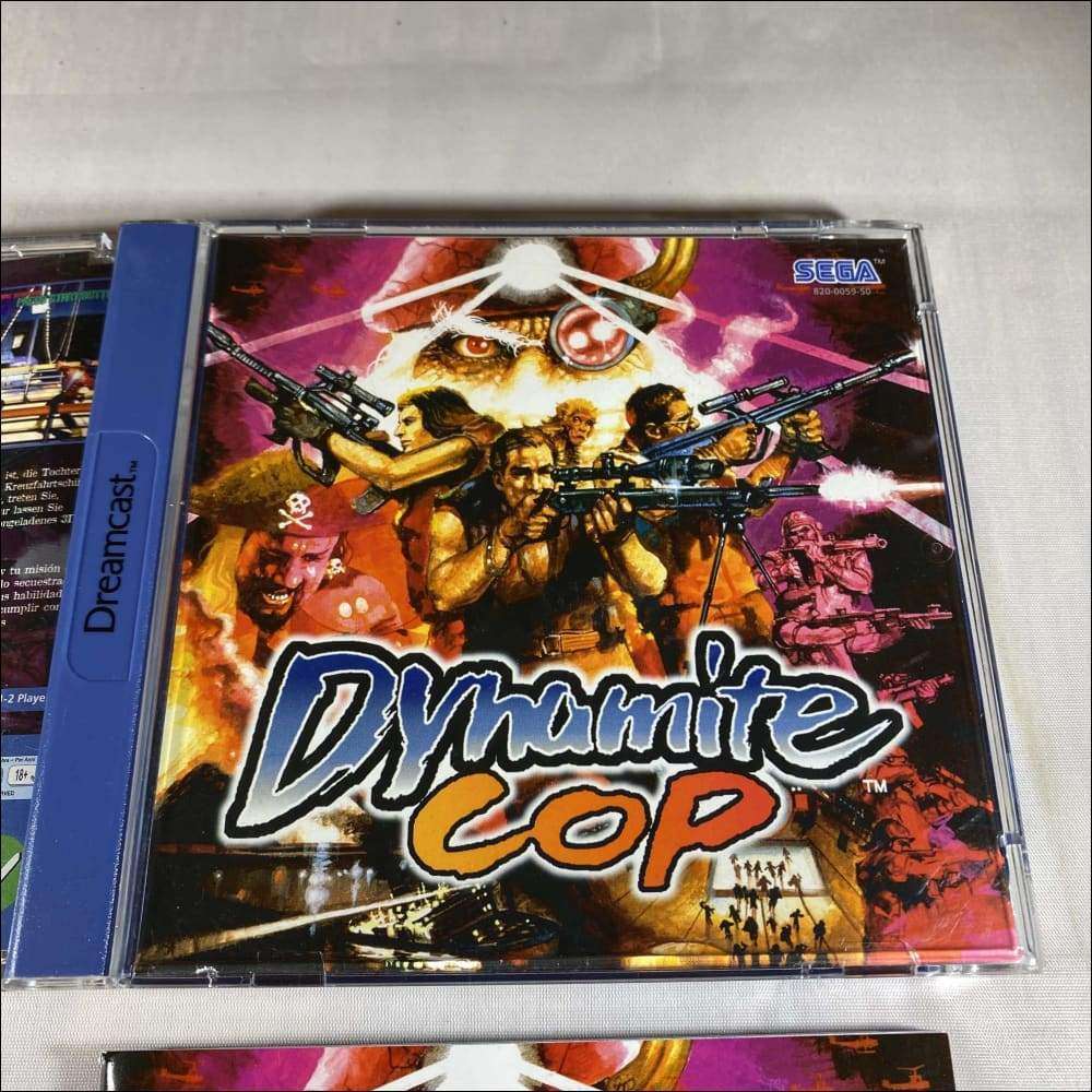 Dynamite Cops Sega Dreamcast game complete 49.99 8BitBeyond – retro ...