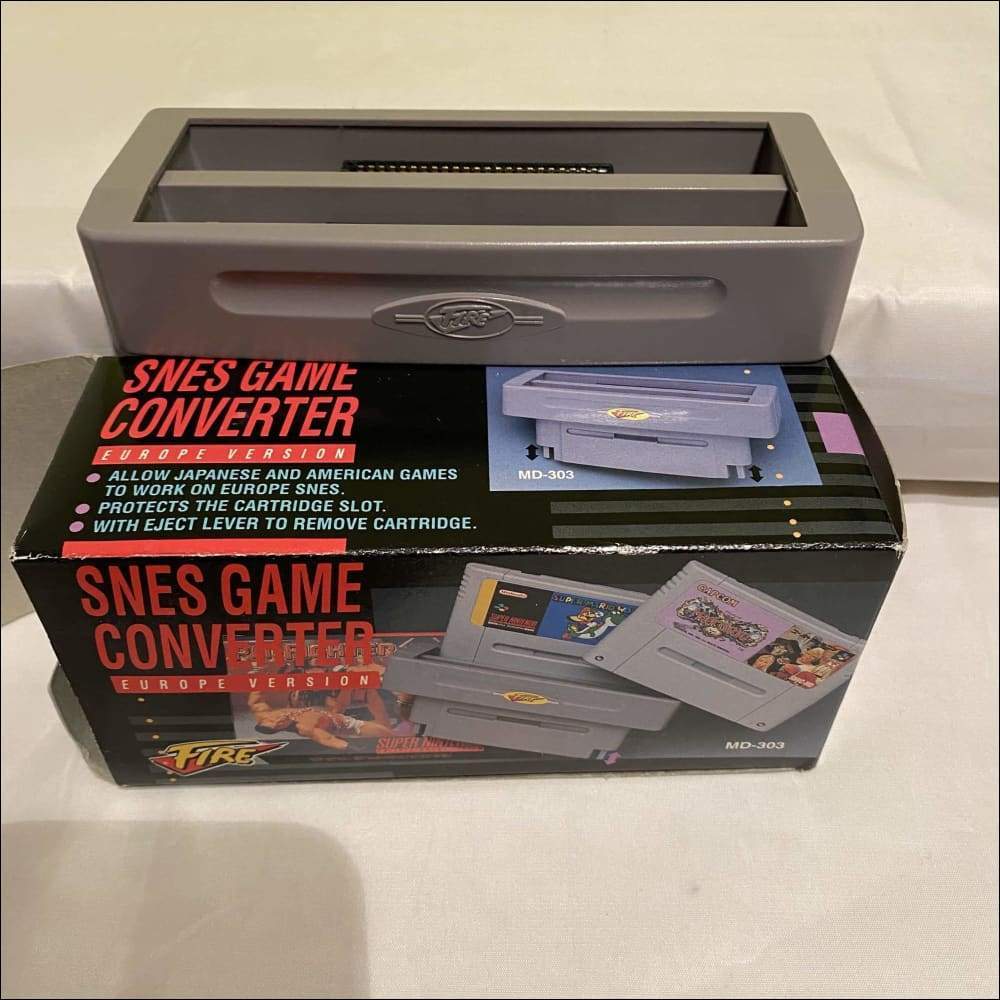 Fire snes game converter boxed 29.99 8BitBeyond – retro game store uk ...
