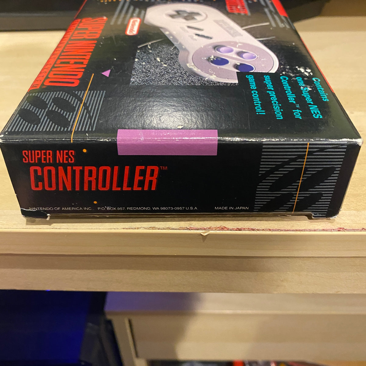 Snes controller boxed ntsc – retro game store uk - 8BitBeyond.com