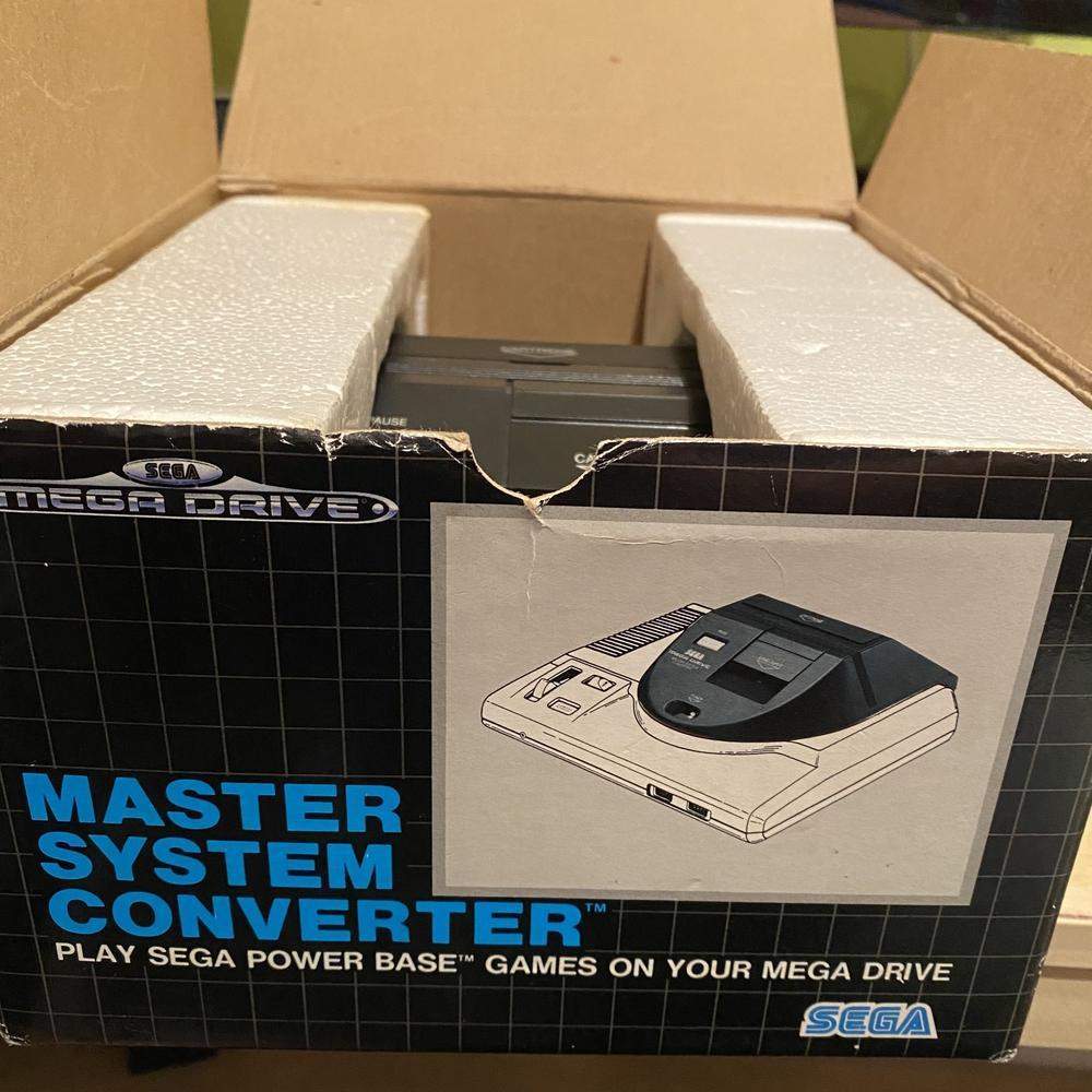 Sega Master System Converter for Mega Drive boxed – retro game store uk ...