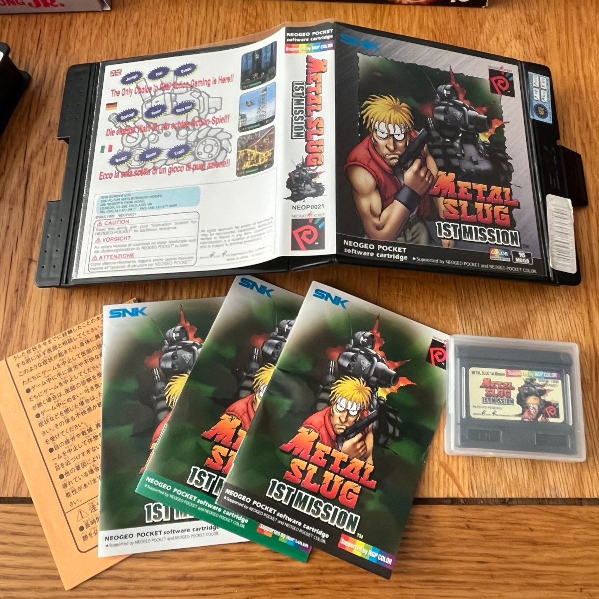 Metal slug 1st mission neo geo pocket color game – retro game store uk ...