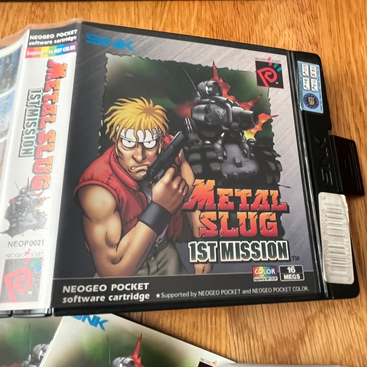 Metal slug 1st mission neo geo pocket color game – retro game store uk ...
