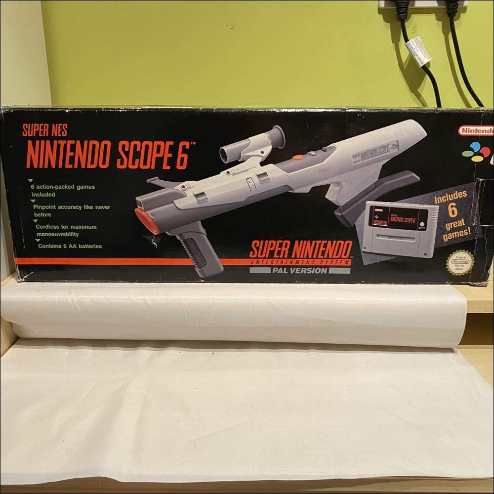 Nintendo scope 6 boxed 54.99 8BitBeyond – retro game store uk ...