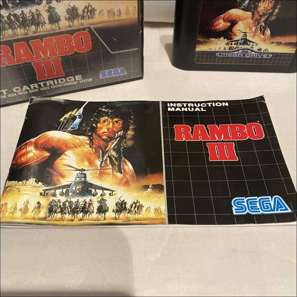 Rambo III 29.99 8BitBeyond – retro game store uk - 8BitBeyond.com