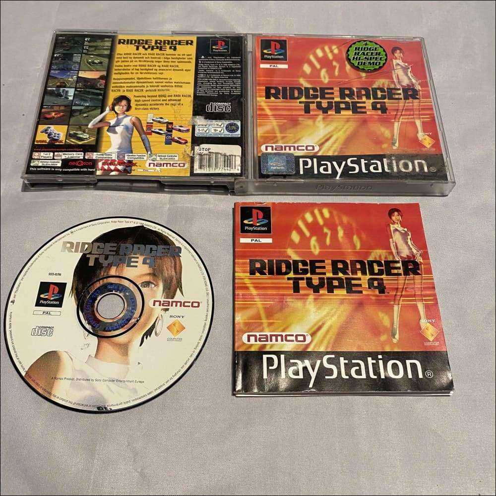 Ridge racer type 4 5.99 8BitBeyond – retro game store uk - 8BitBeyond.com