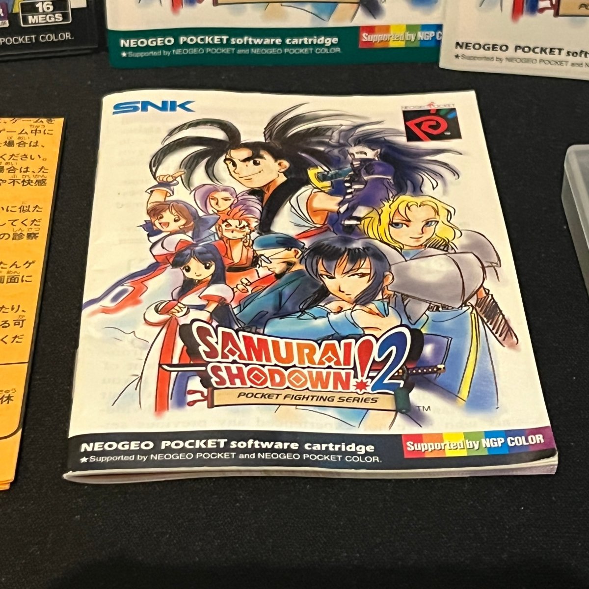 Samurai showdown 2 pocket fighting series neo geo – retro game store uk ...